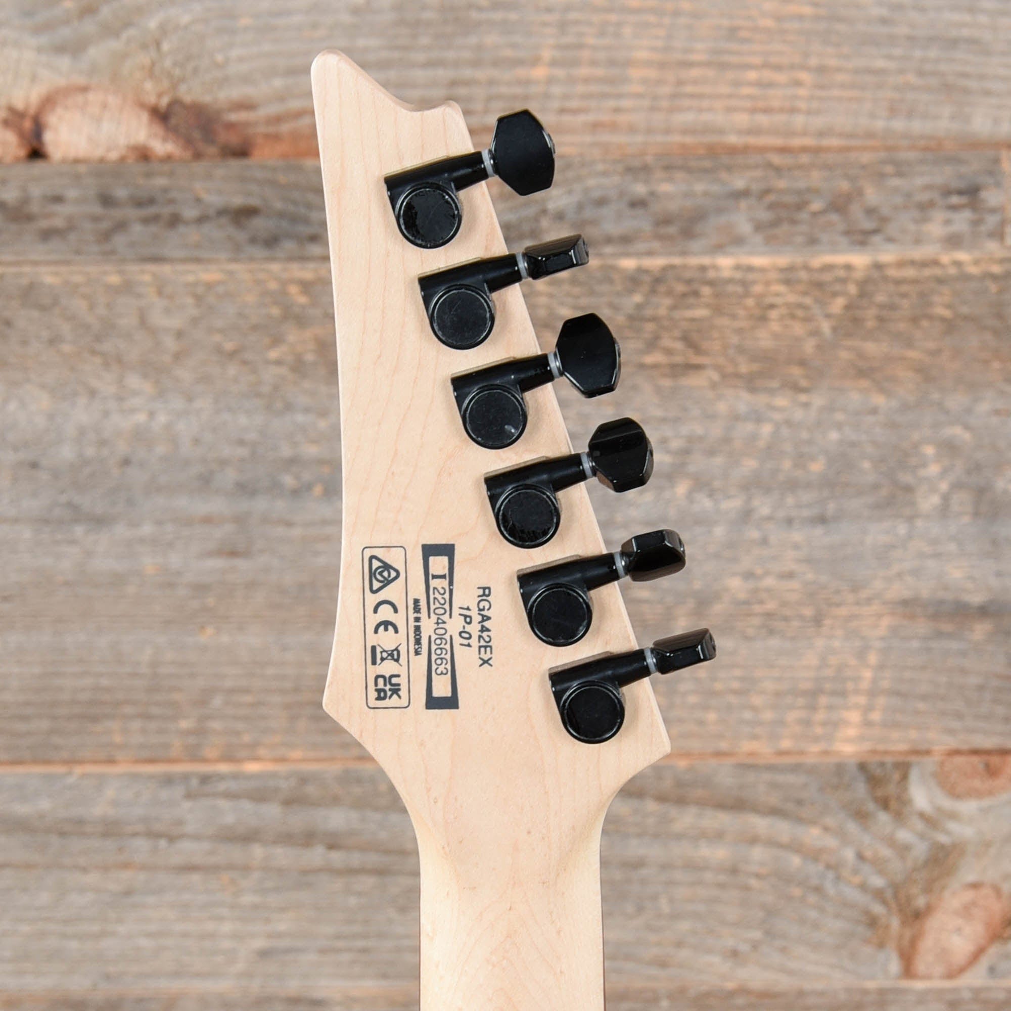 Ibanez RGA42EX Standard Black Aurora Burst Matte – Chicago Music Exchange