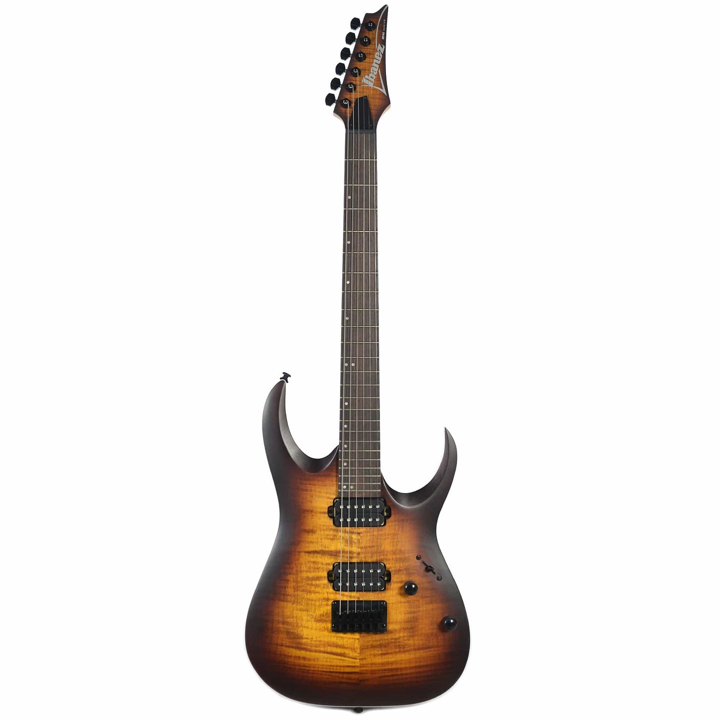 Ibanez RGA42FM Dragon Eye Burst Flat – Chicago Music Exchange