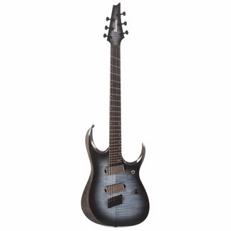 Ibanez RGD61ALMS RGD Axion Label Multi Scale Cerulean Blue Burst Low G ...