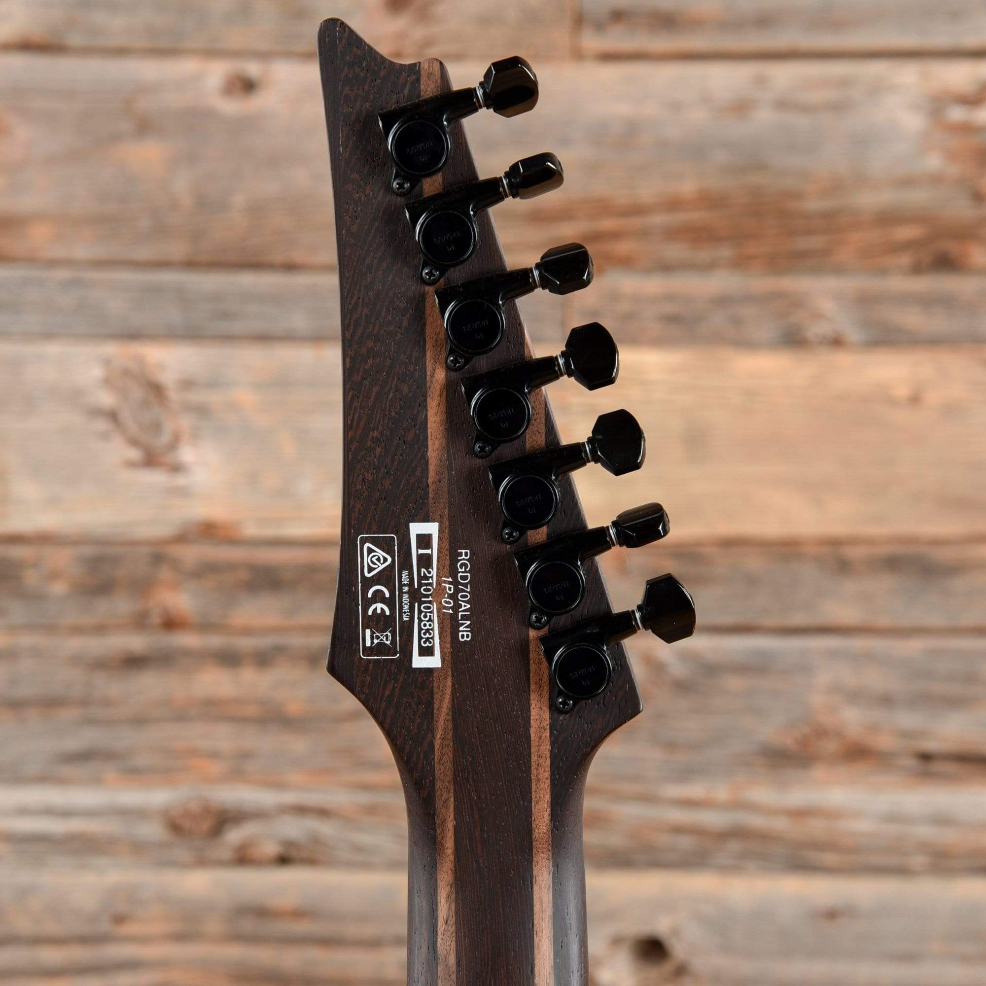 Ibanez RGD70ALNB Axion Label 7-String Metallic Green Eclipse Matte ...