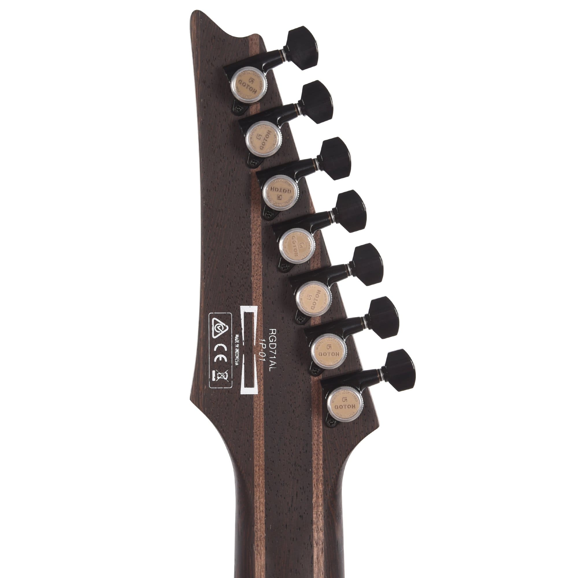 Ibanez RGD71AL RGA Axion Label Antique Brown Stained Burst 7-String – Chicago Music Exchange