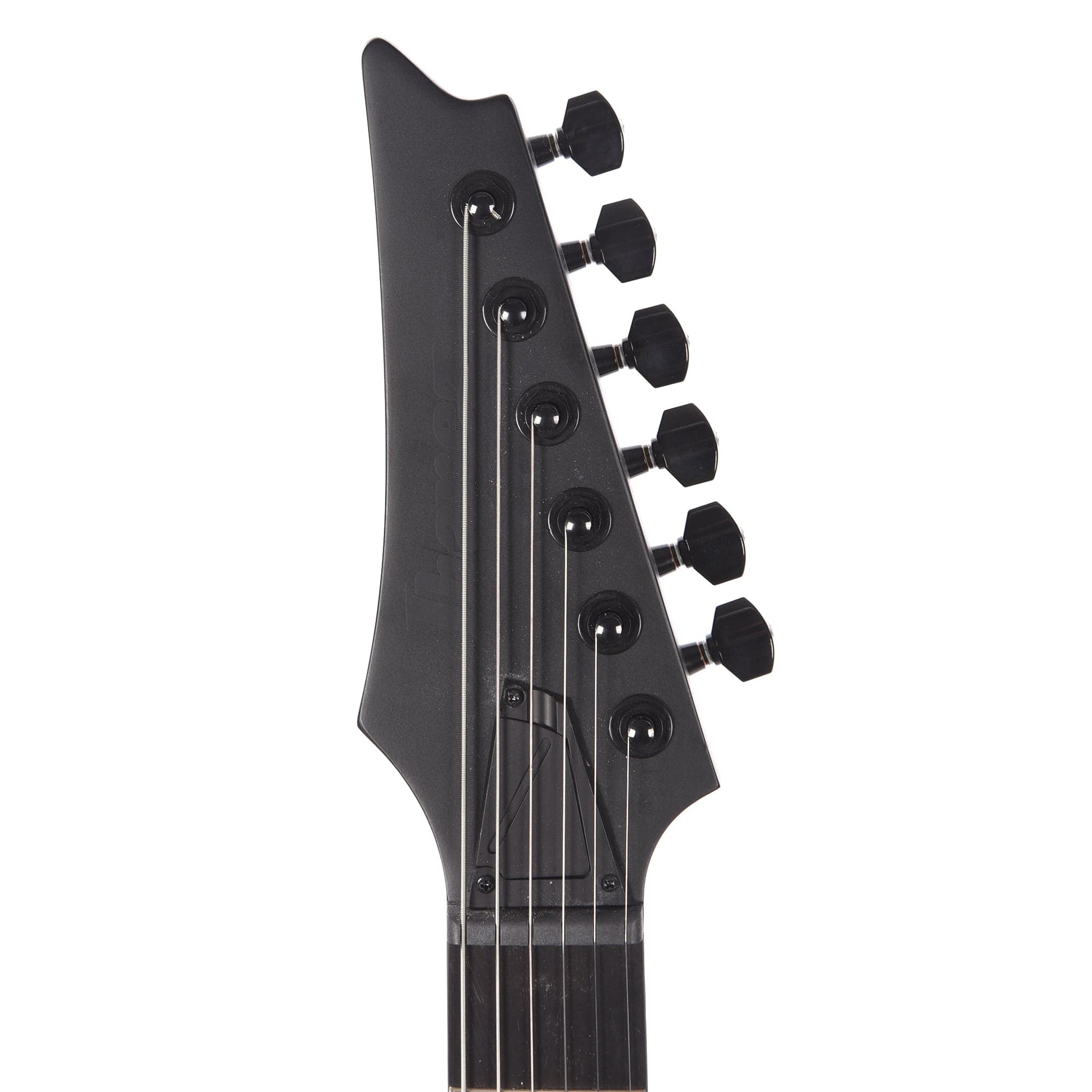 Ibanez RGRTB621 Iron Label Black Flat – Chicago Music Exchange