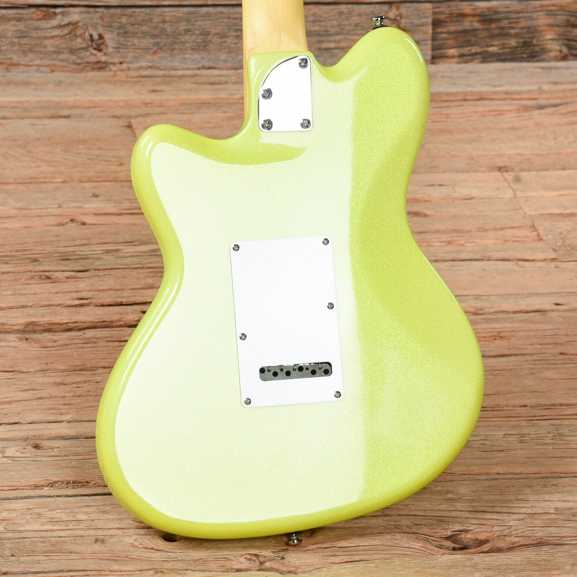 Ibanez YY10 Yvette Young Signature Slime Green Sparkle 2022 – Chicago ...