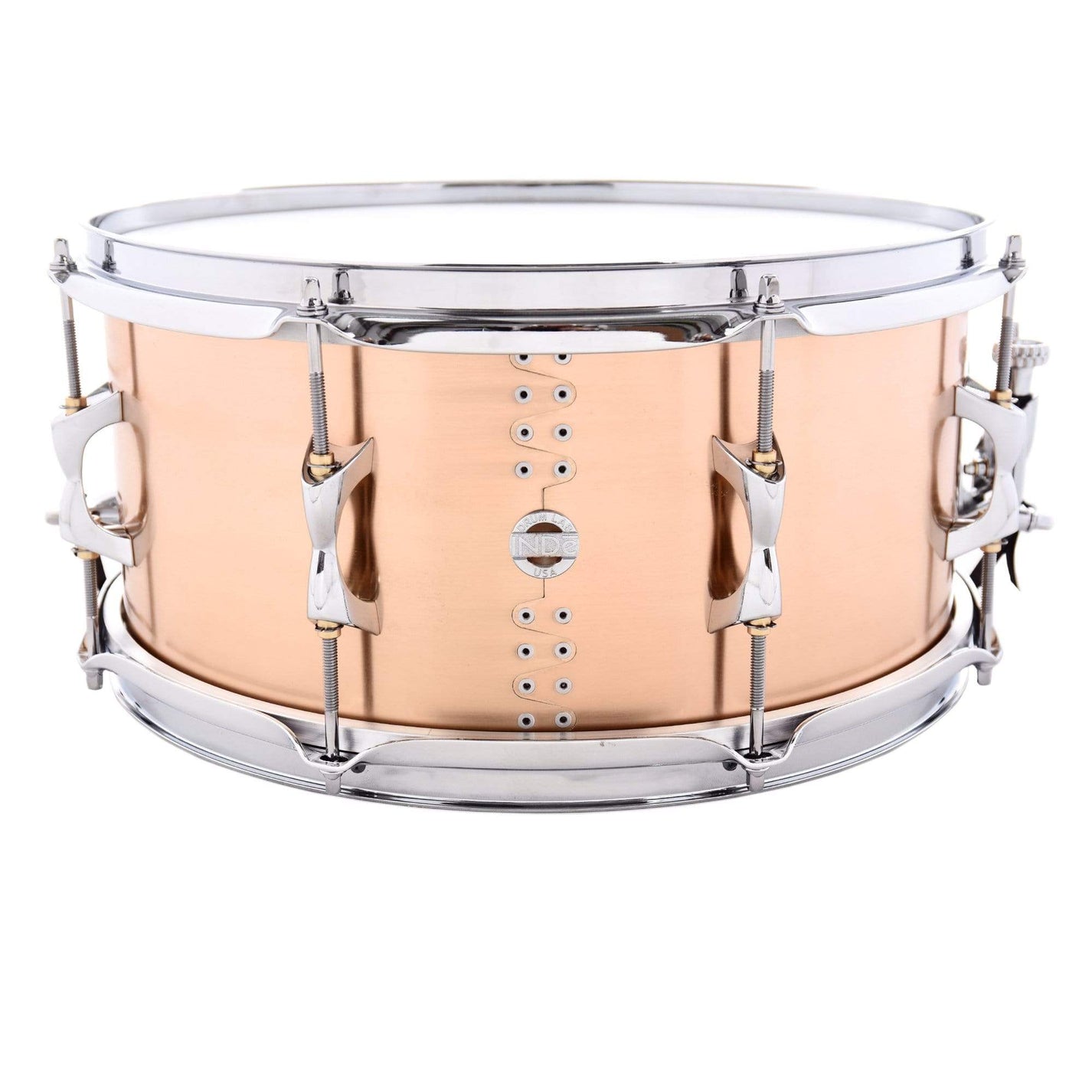 INDe Drum Lab 6.5x14 Kalamazoo Series Bronze Snare Drum – Chicago Music ...