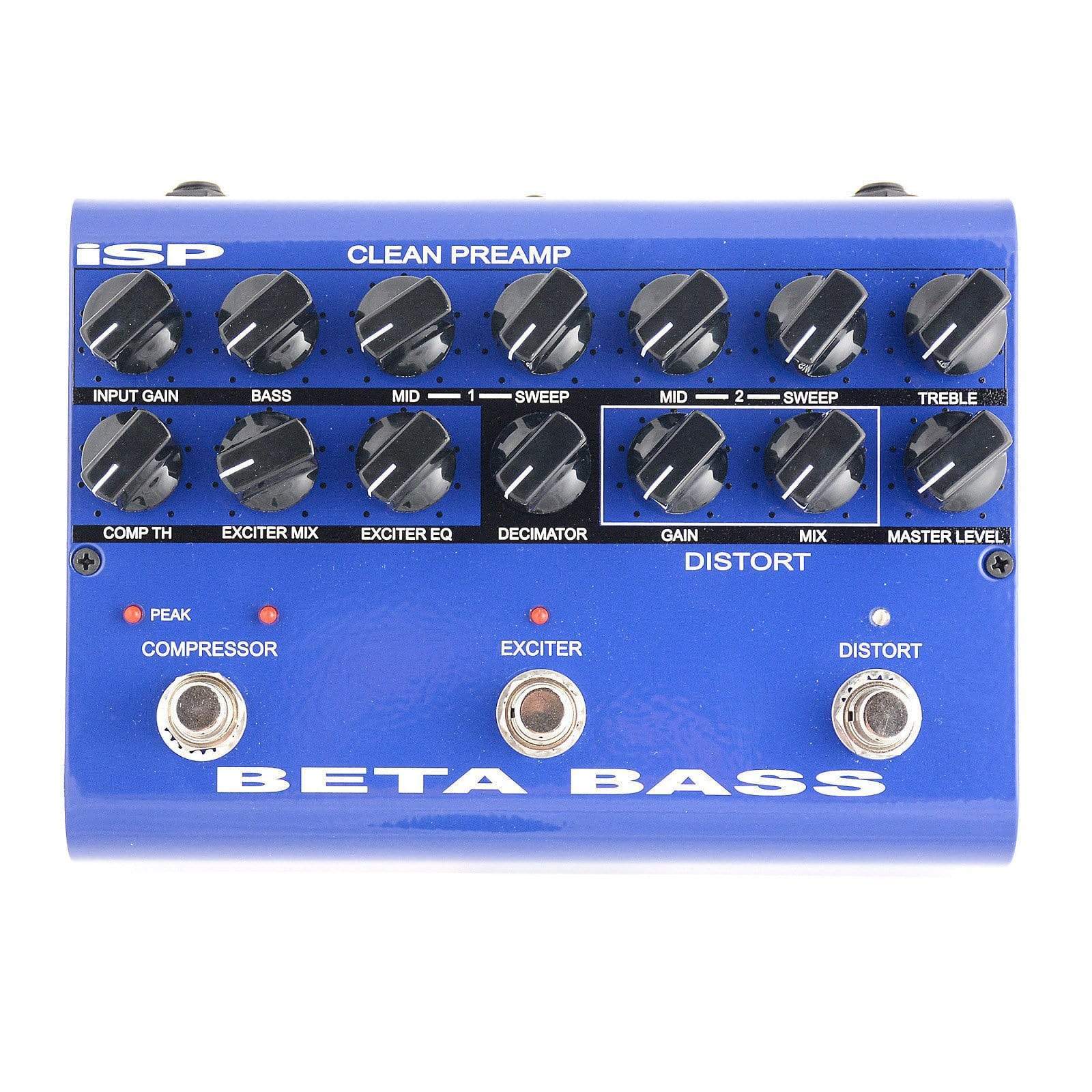 ISP Technologies Beta Bass Preamp Pedal – Chicago Music Exchange
