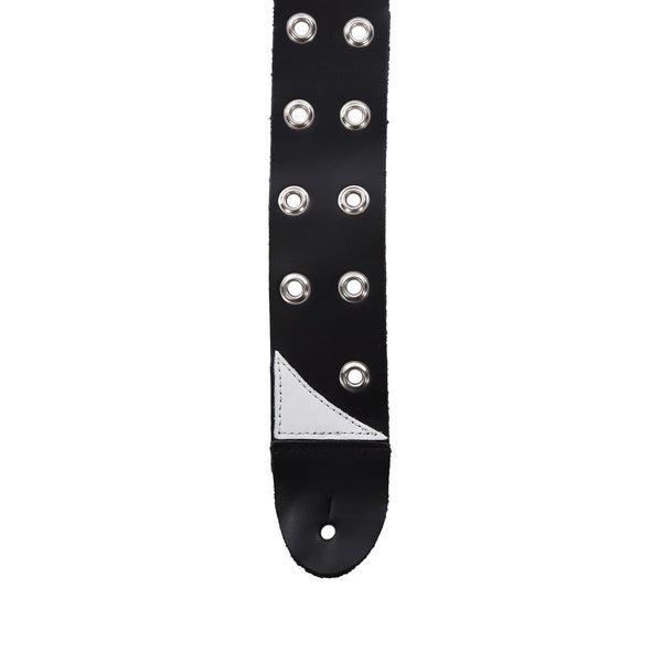 Jackson Grommet Leather Strap, Black, 2.5" – Chicago Music Exchange