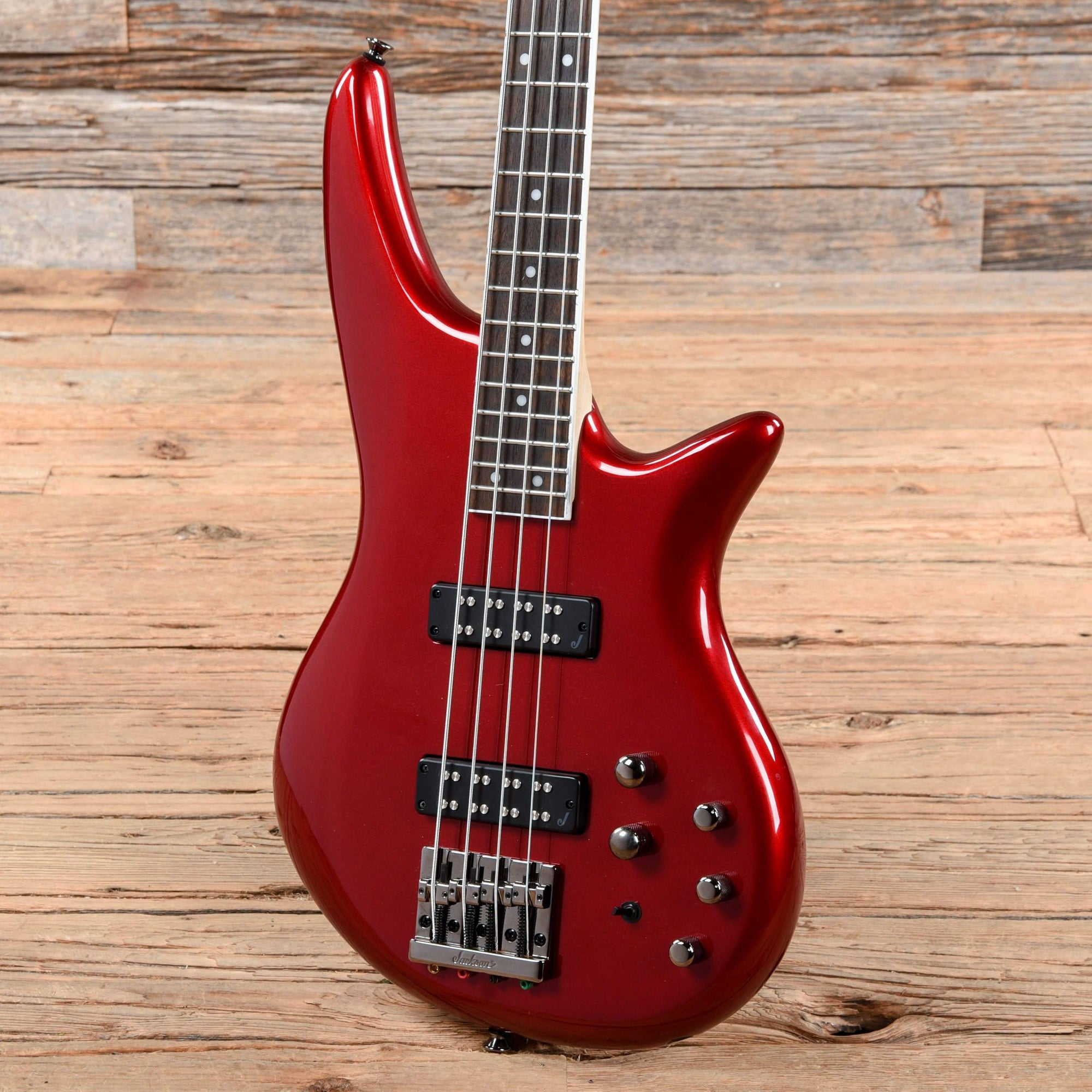 Jackson 4-String Bass Red 2019 – Chicago Music Exchange