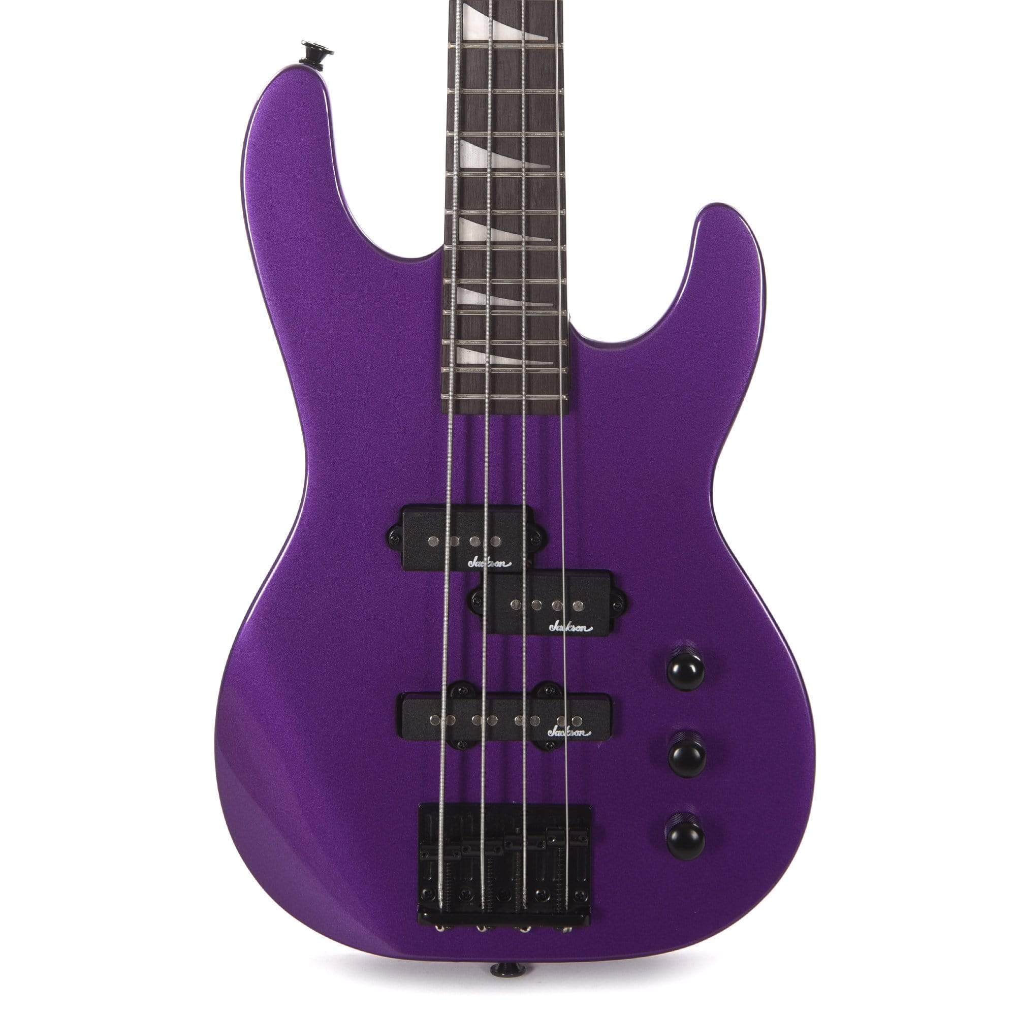 Jackson JS1X Concert Bass Minion Pavo Purple – Chicago Music Exchange