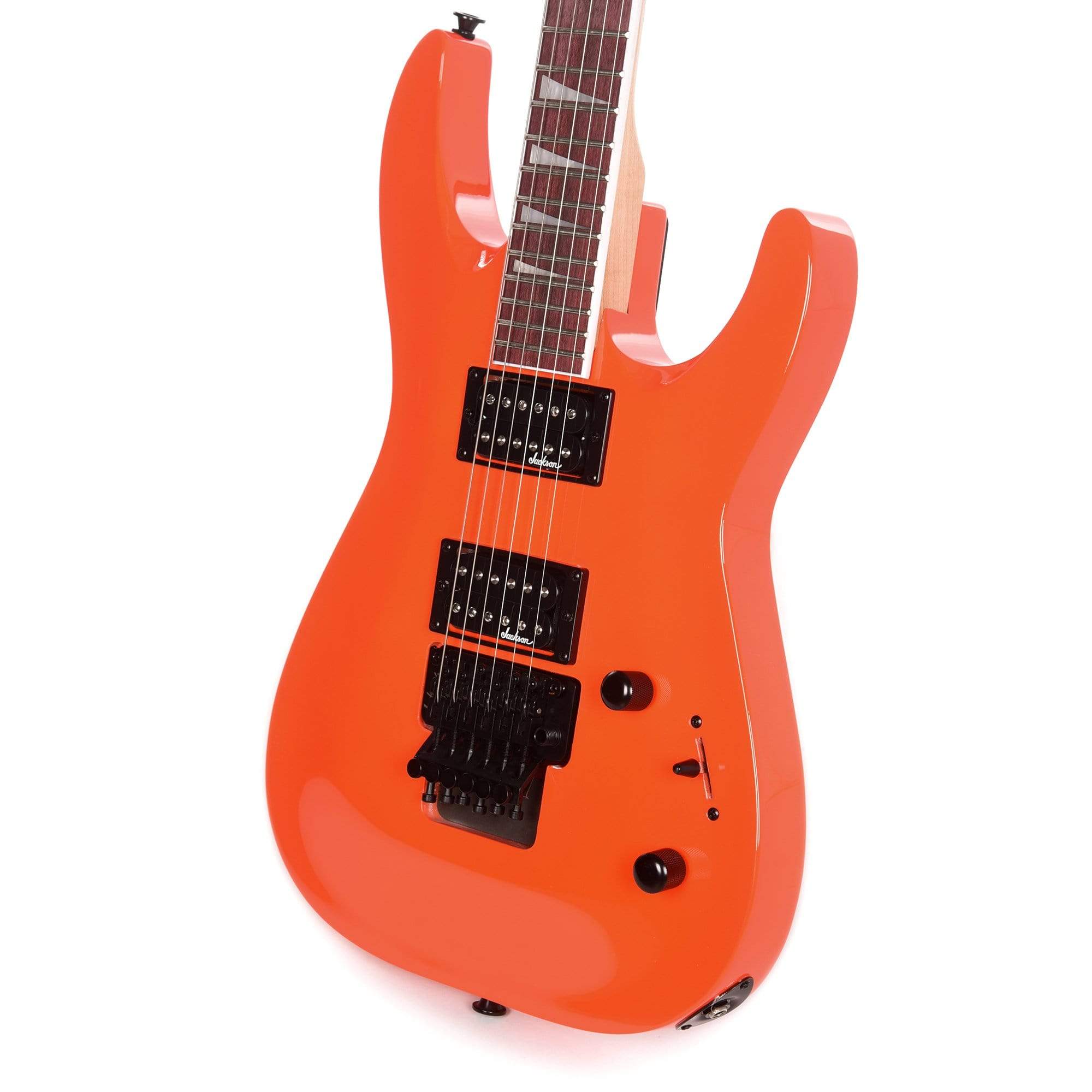 Jackson JS Series Dinky Arch Top JS32 Neon Orange – Chicago Music Exchange