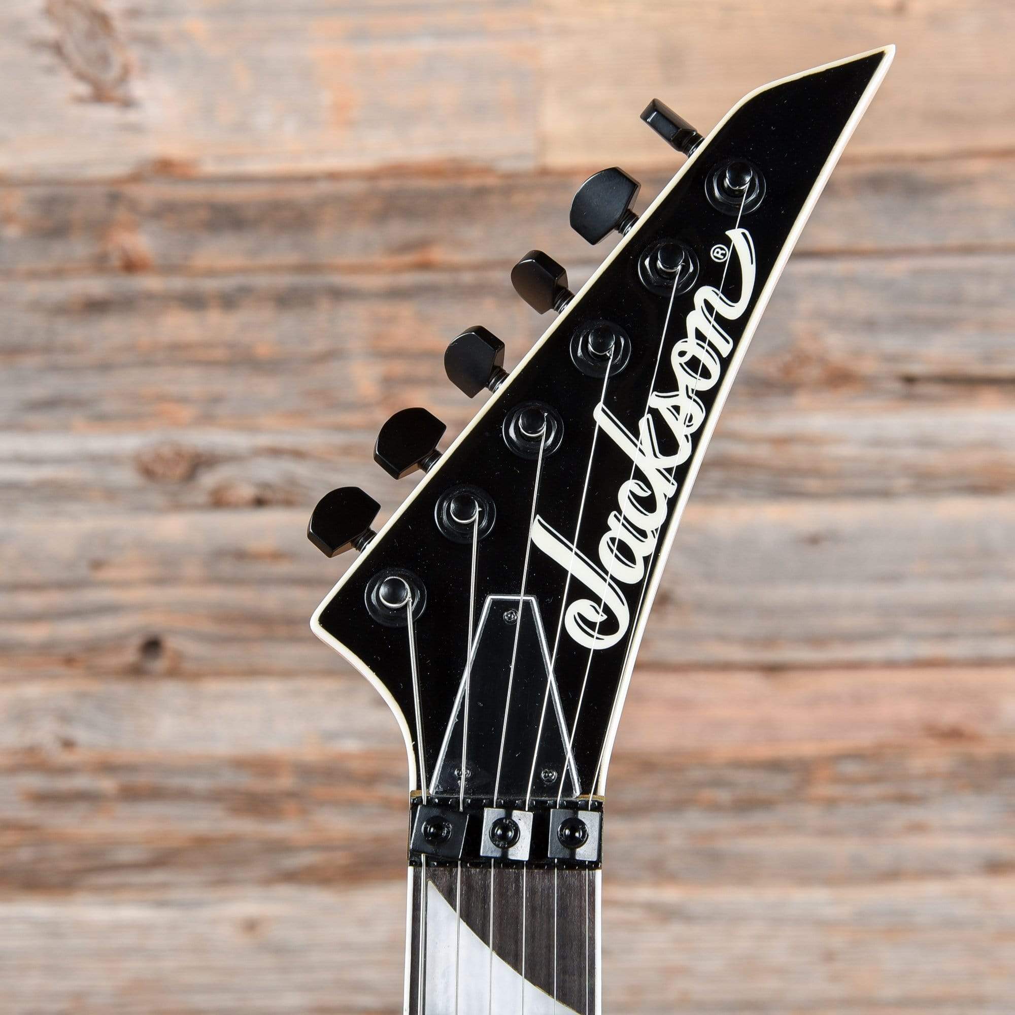 Jackson JS Series Dinky Arch Top JS32Q Transparent Blue – Chicago Music ...