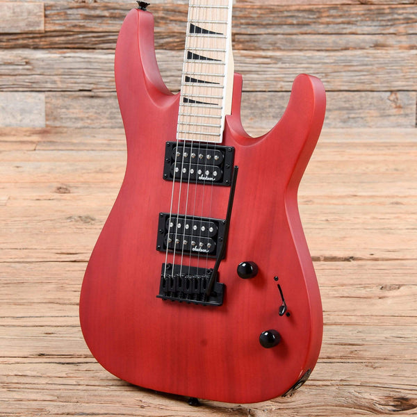 Jackson JS Series Dinky JS22 DKAM Red Stain – Chicago Music Exchange