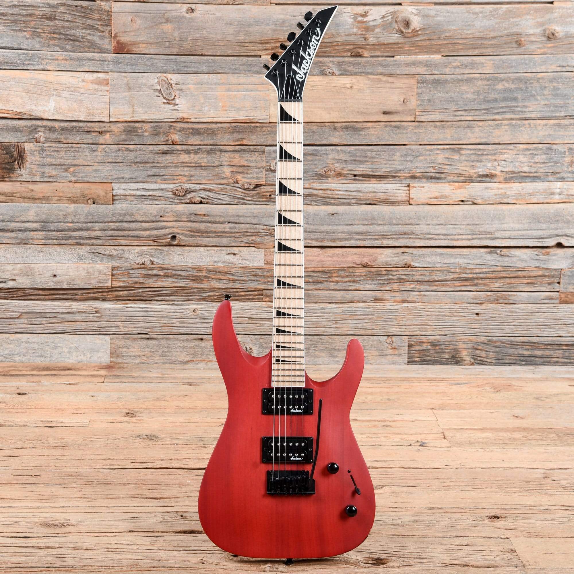 Jackson JS Series Dinky JS22 DKAM Red Stain – Chicago Music Exchange