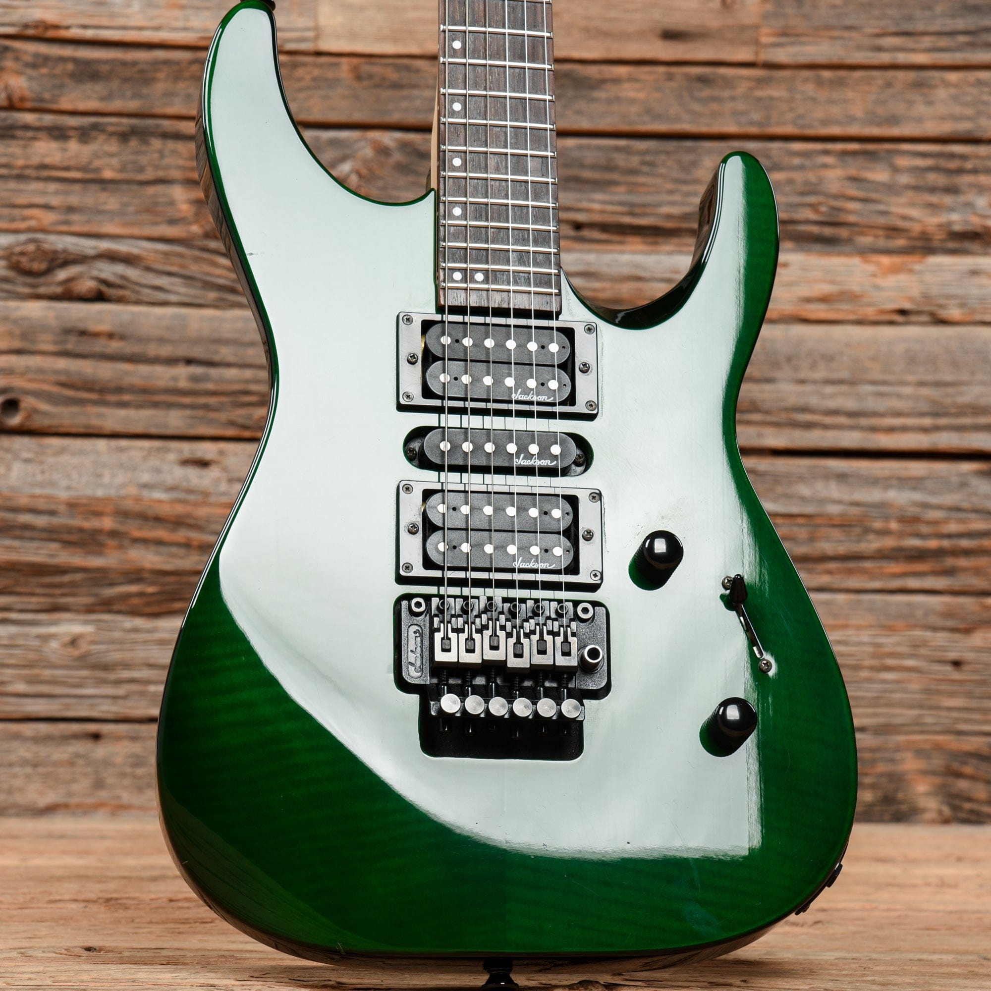 Jackson Performer PS-4 Dinky Translucent Green 1994 – Chicago Music ...