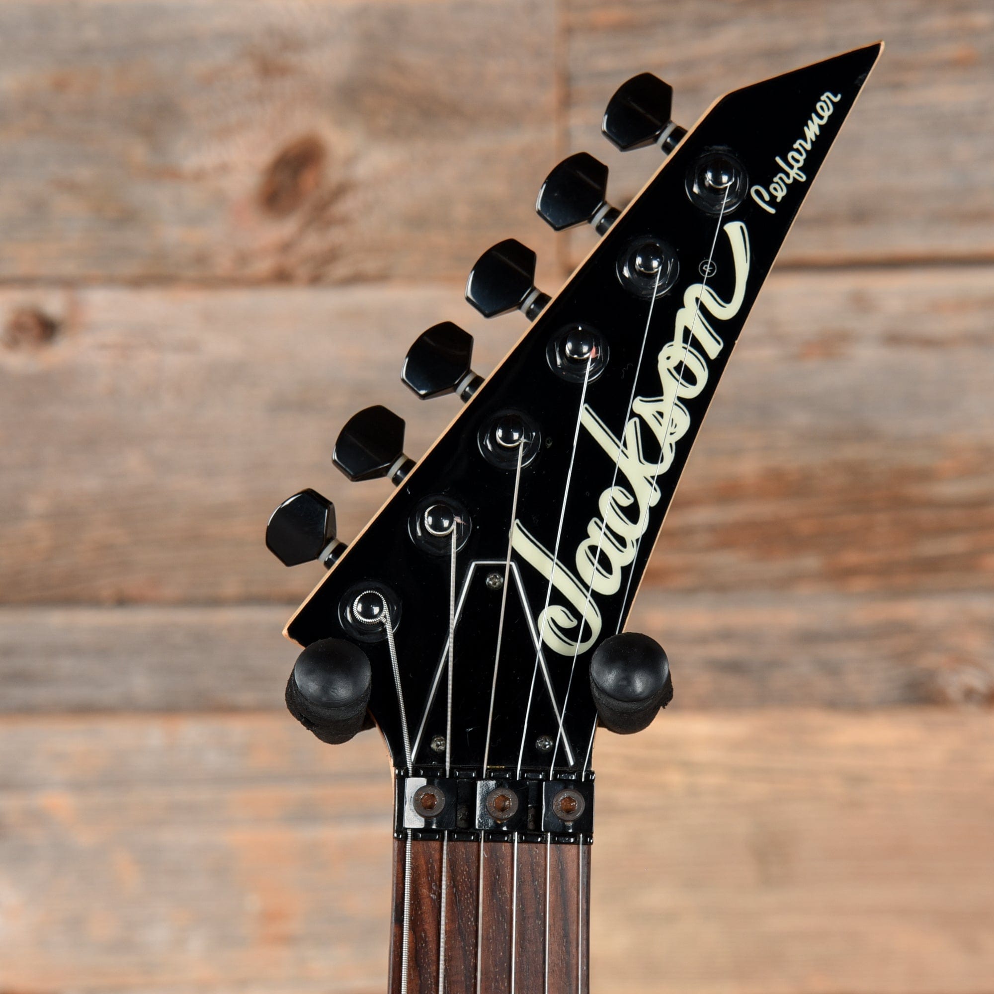 Jackson Performer Series Kelly Transparent Red – Chicago Music Exchange