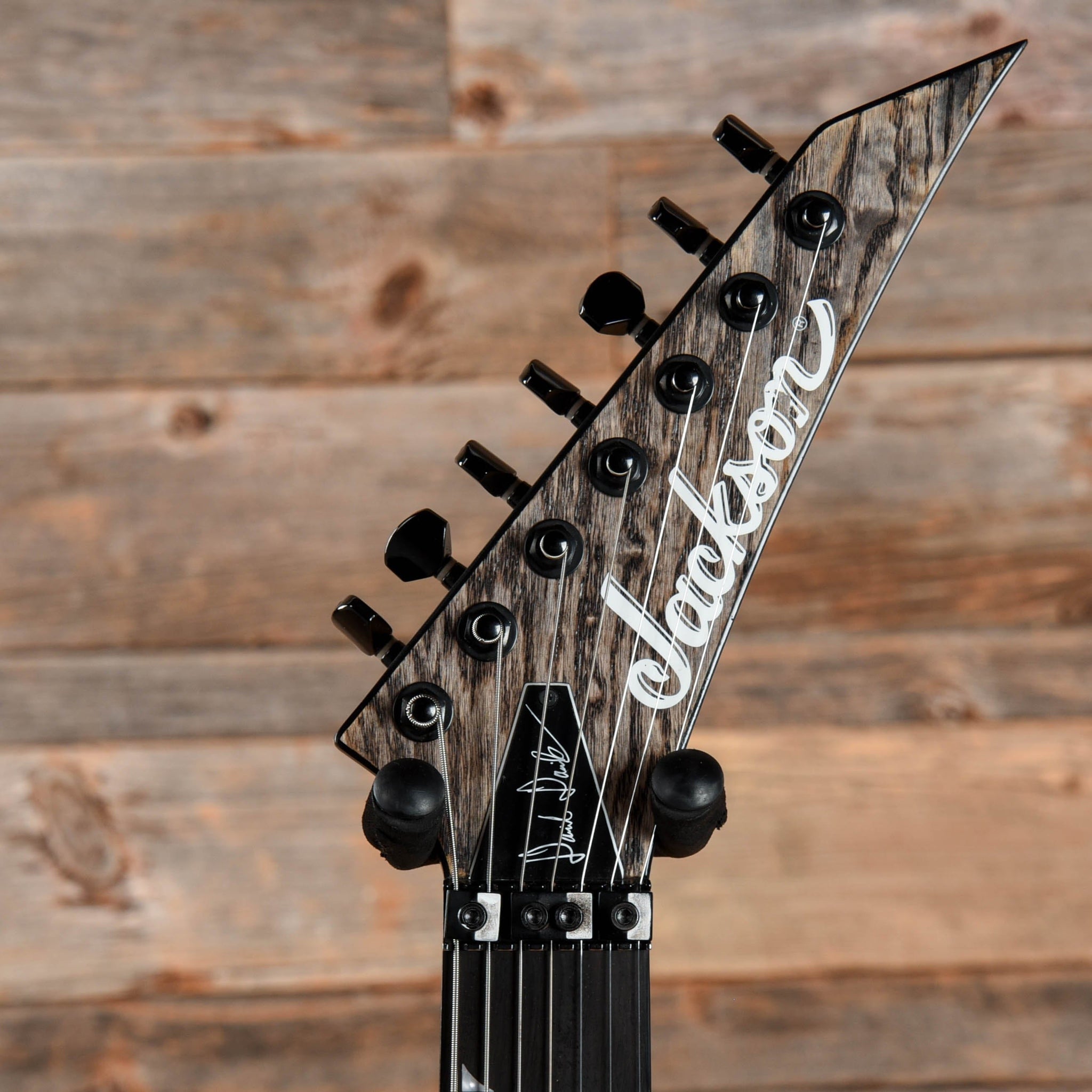 Jackson Pro Series Dave Davidson Signature Warrior WR7 Black – Chicago ...