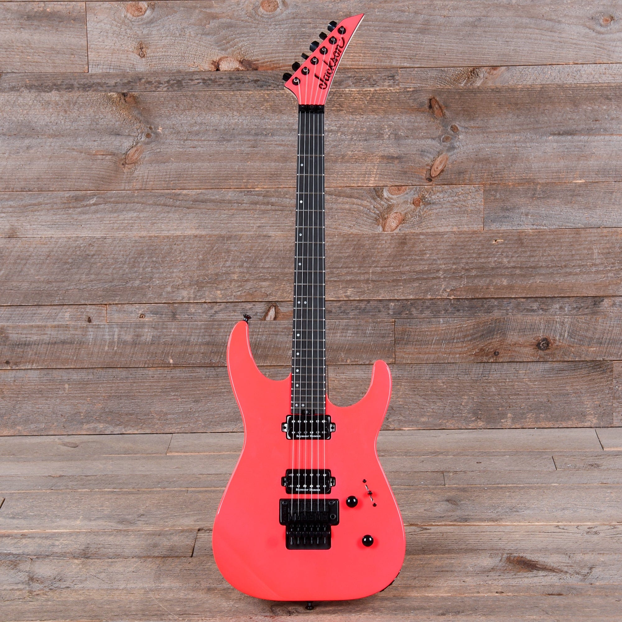 Jackson Pro Series Dinky DK2 Neon Pink – Chicago Music Exchange