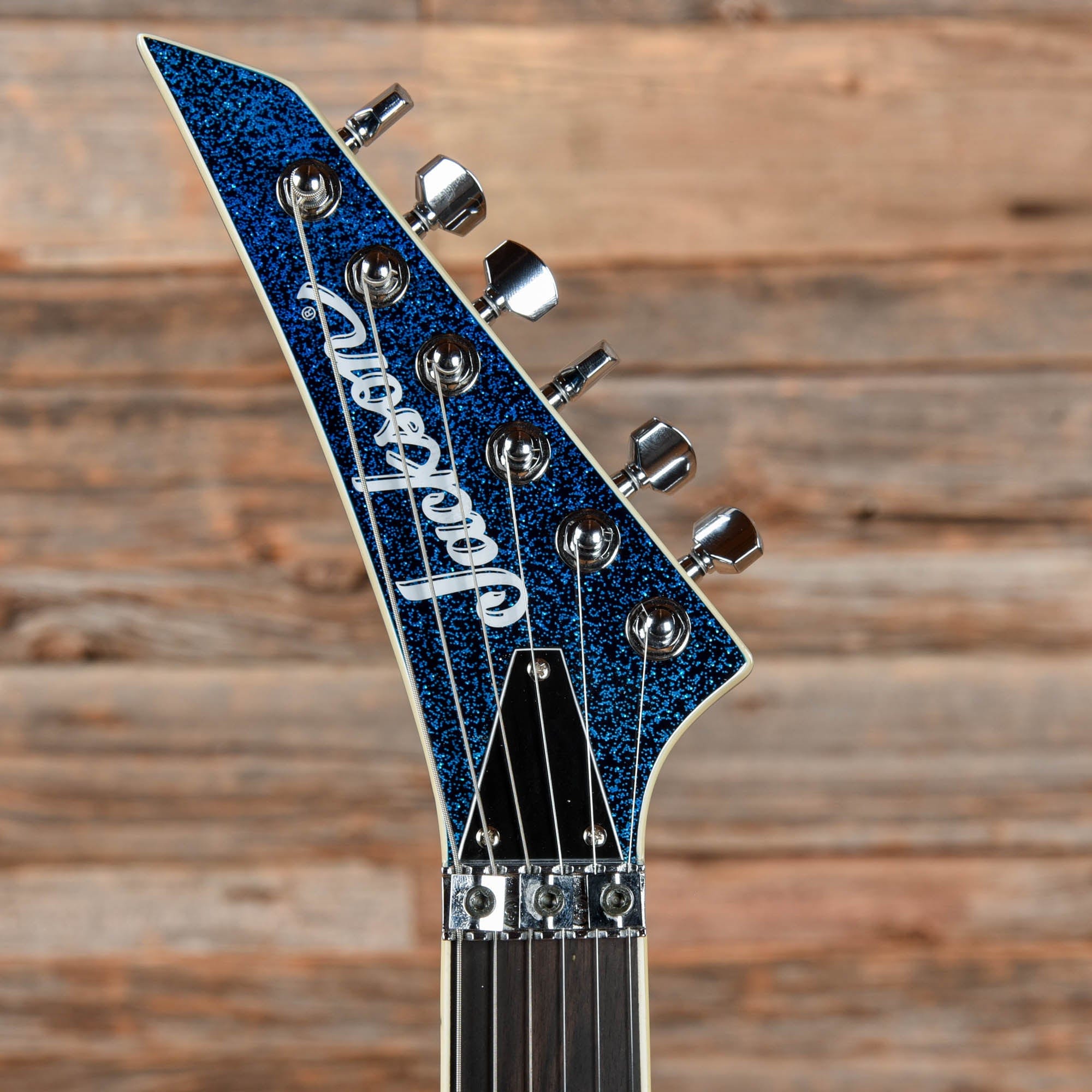 Jackson SL27 EX Wildcard Series Soloist Archtop Extreme Blue Sparkle 2 ...
