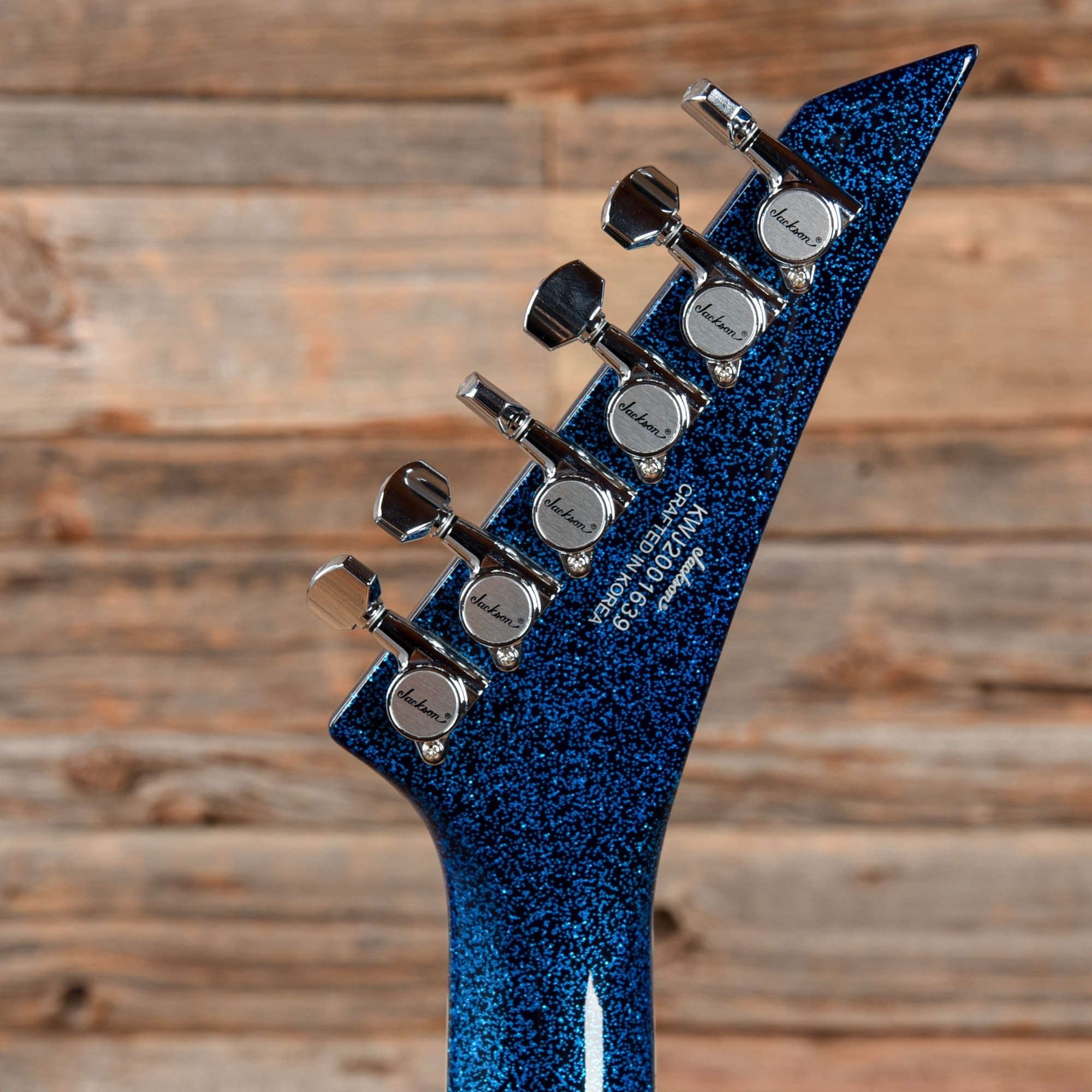 Jackson SL27 EX Wildcard Series Soloist Archtop Extreme Blue Sparkle 2 ...