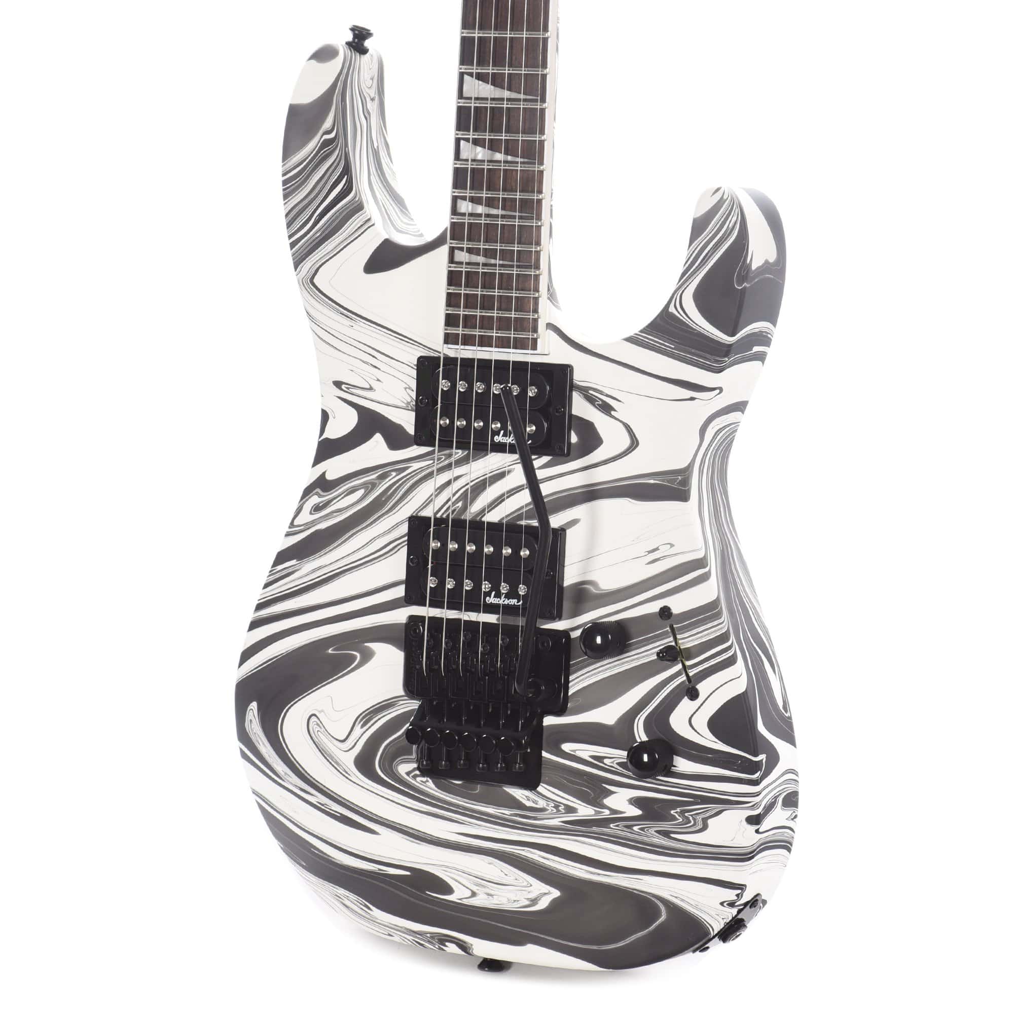 Jackson X Series Soloist SLX DX Swirl Satin White Swirl – Chicago Music ...