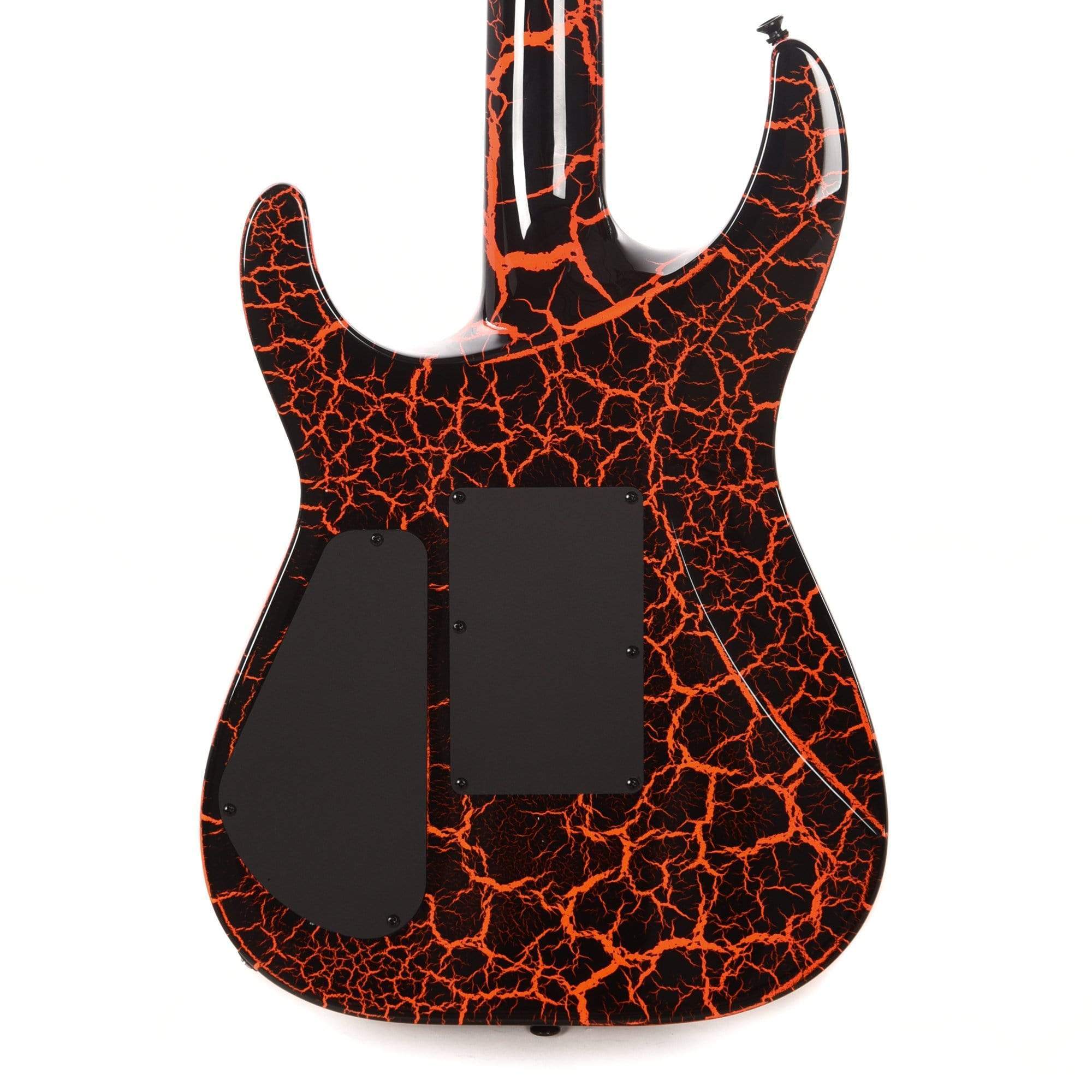 Jackson X Series Soloist SLX Neon Orange Crackle – Chicago Music Exchange