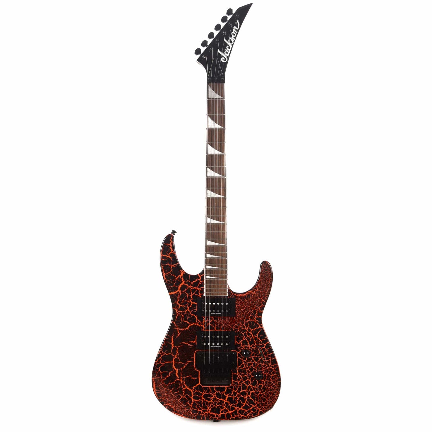 Jackson X Series Soloist SLX Neon Orange Crackle – Chicago Music Exchange