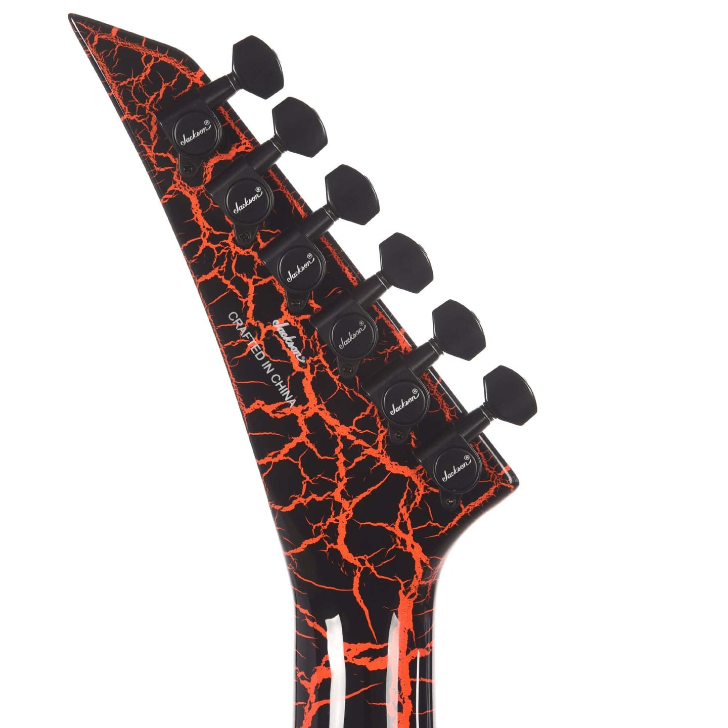 Jackson X Series Soloist SLX Neon Orange Crackle – Chicago Music Exchange