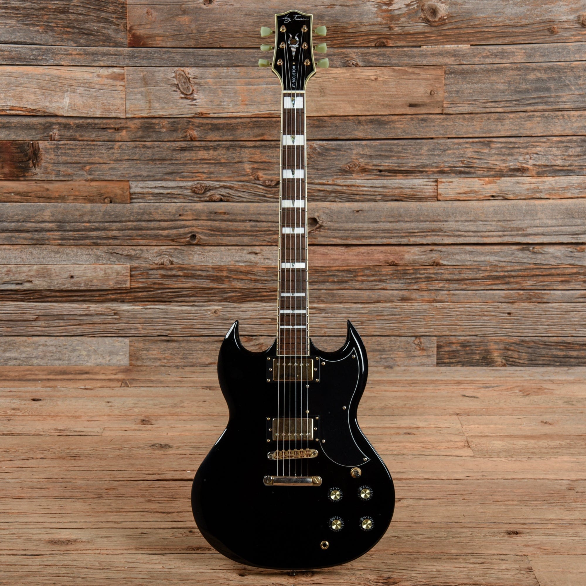 Jay Turser JT-50 Custom Black – Chicago Music Exchange