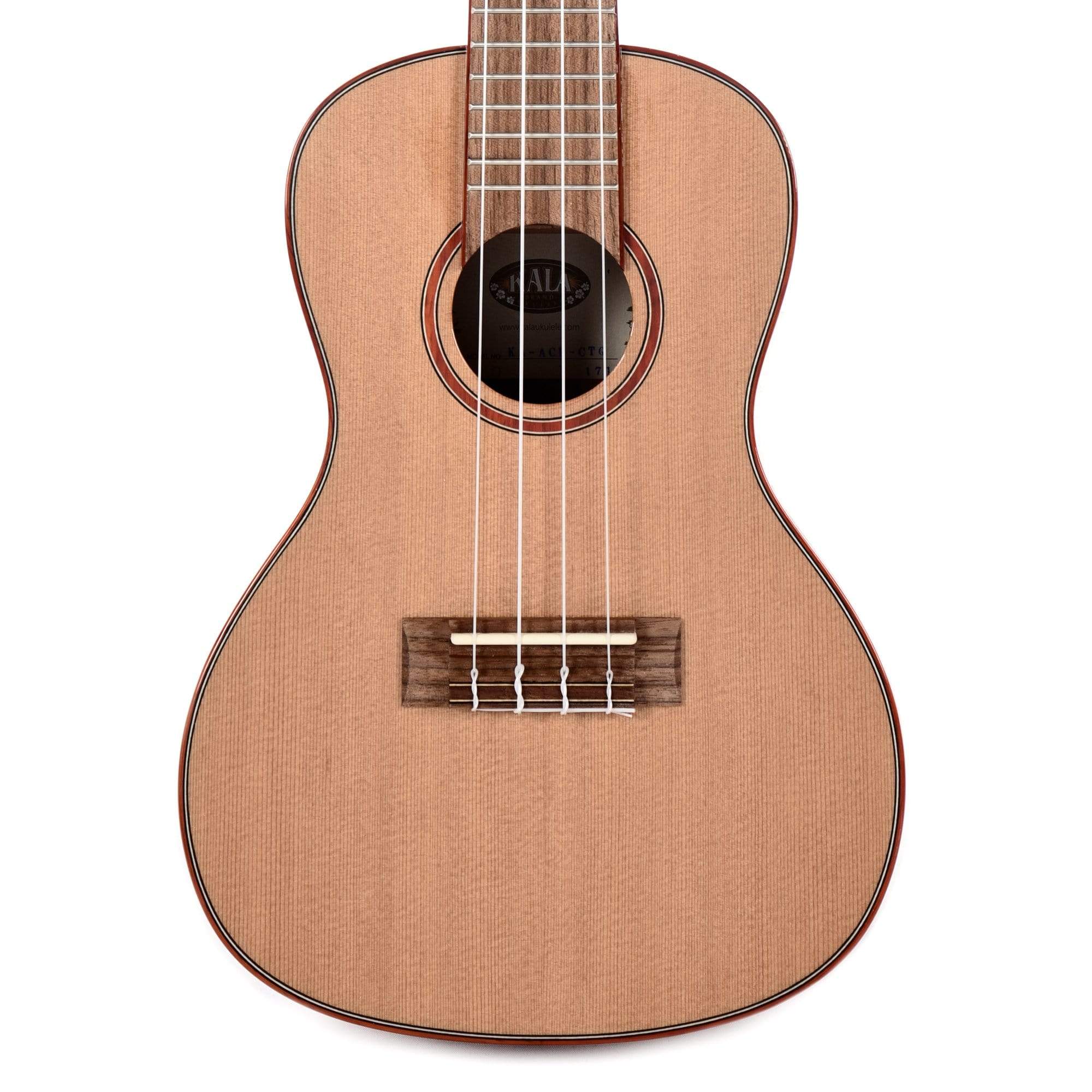 Kala KA-ACP-CTG Concert Ukulele Gloss Solid Cedar/Acacia – Chicago ...