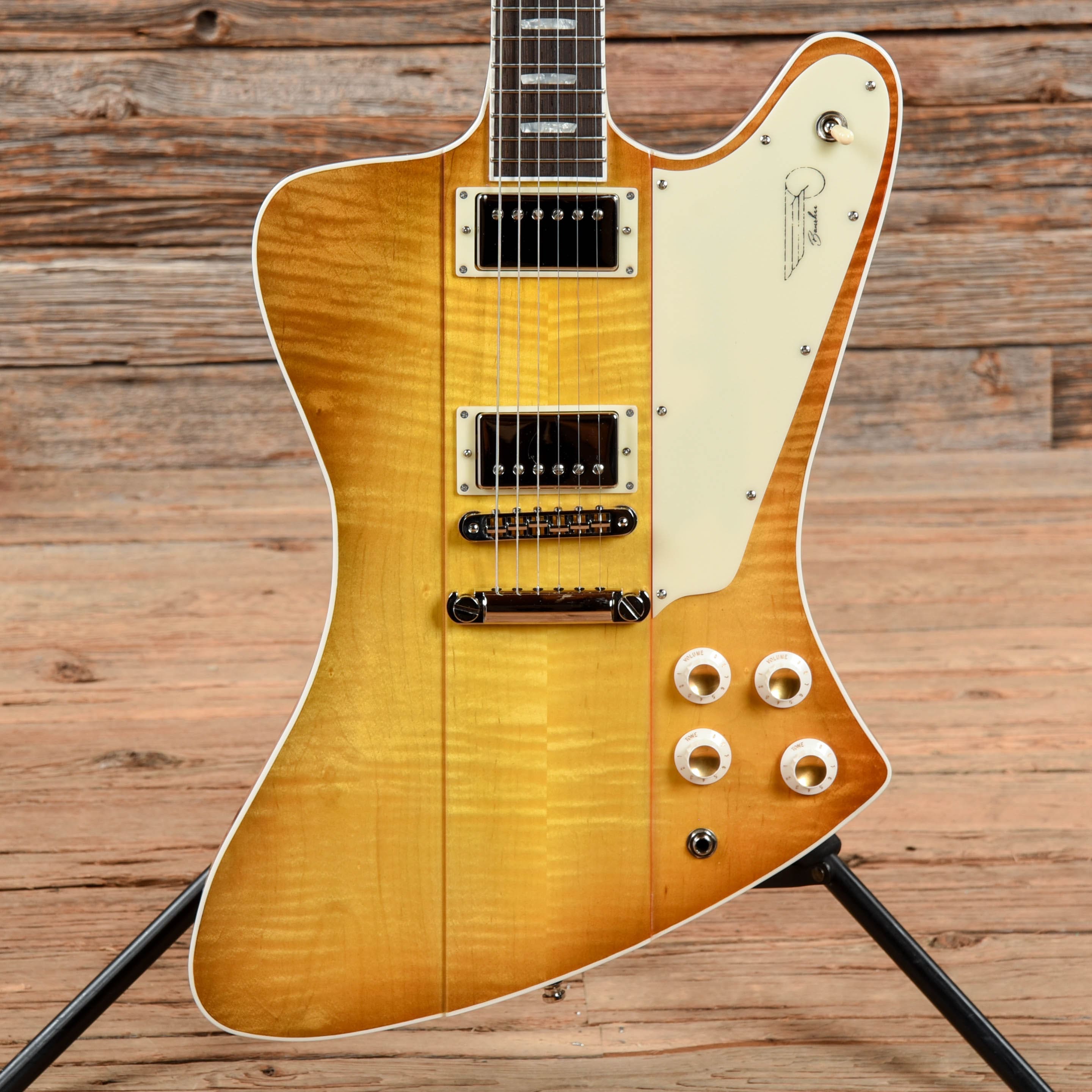 Kauer Banshee Deluxe Green Lemon Burst – Chicago Music Exchange