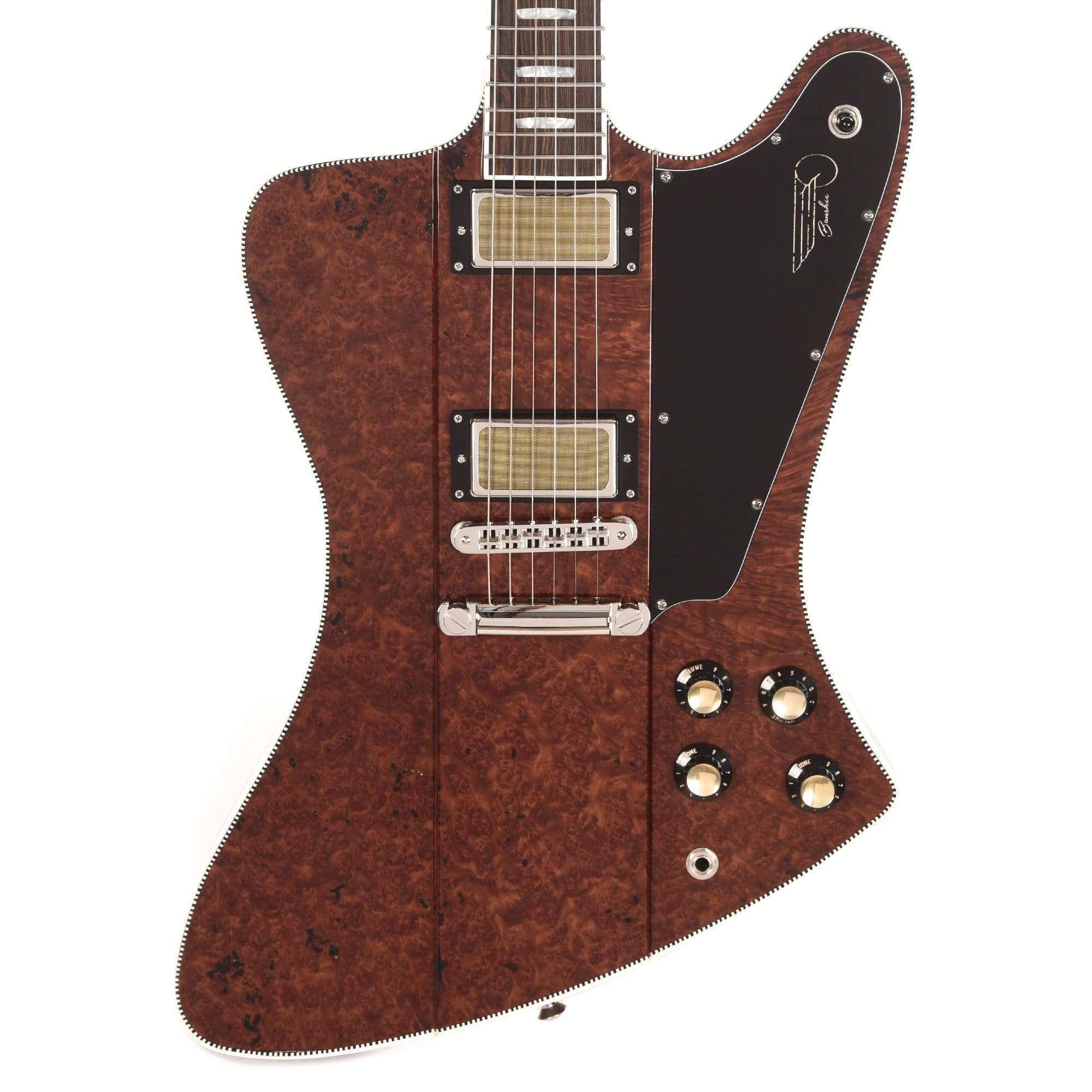 Kauer Banshee Deluxe Redwood Burl Natural w/Wolfetone KauerBuckers ...