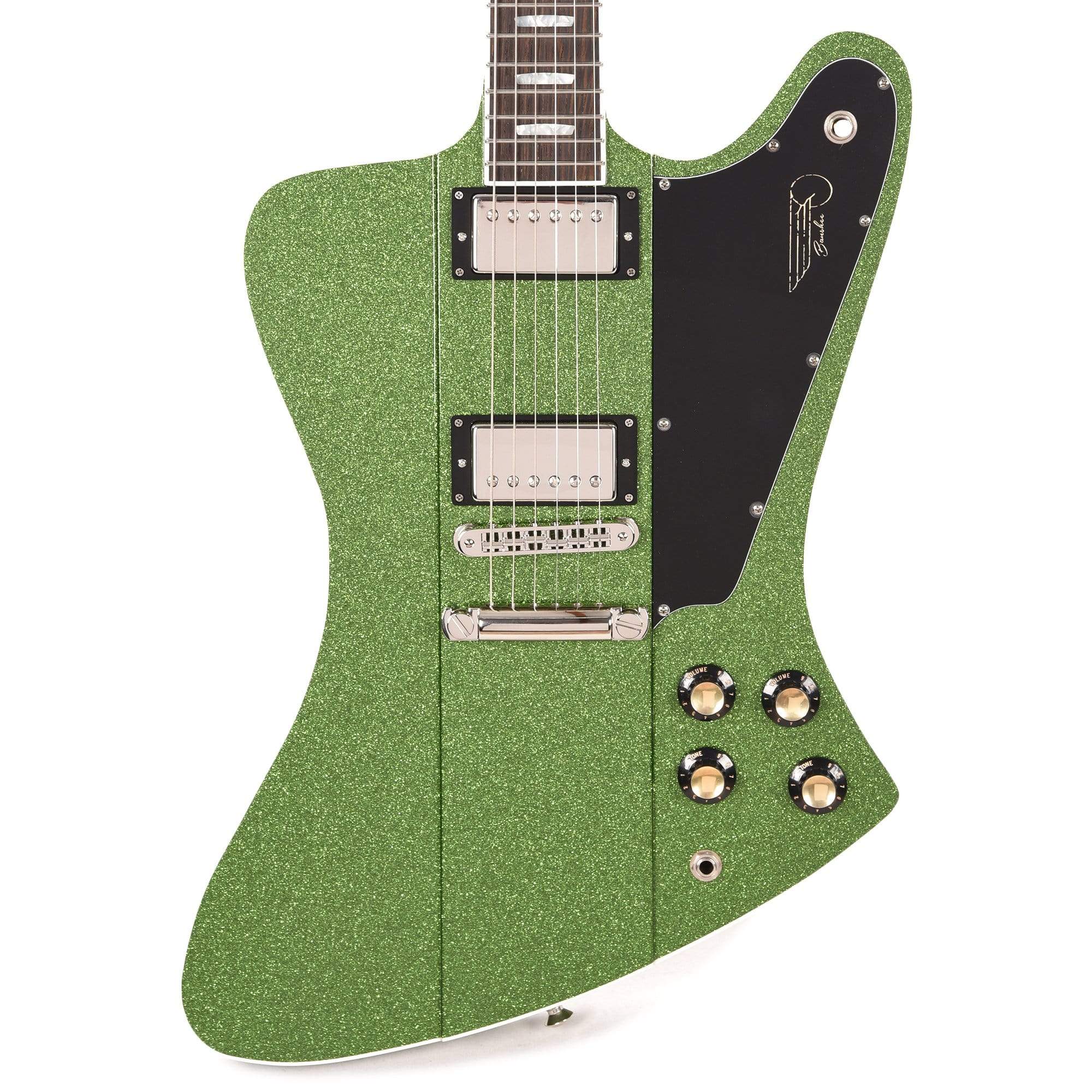 Kauer Banshee Standard Moss Green Flake w/Wolfetone KauerBuckers ...