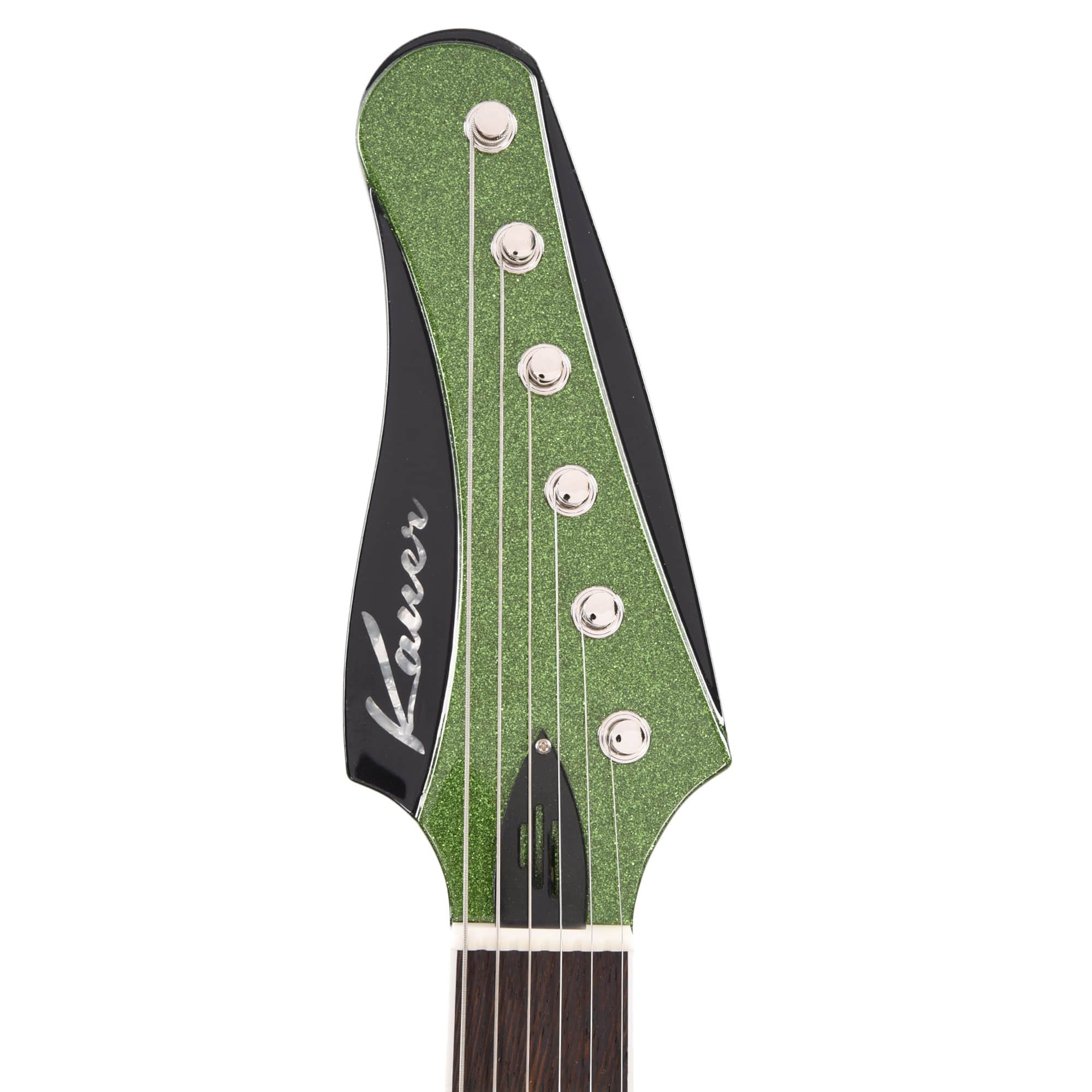 Kauer Banshee Standard Moss Green Flake w/Wolfetone KauerBuckers ...