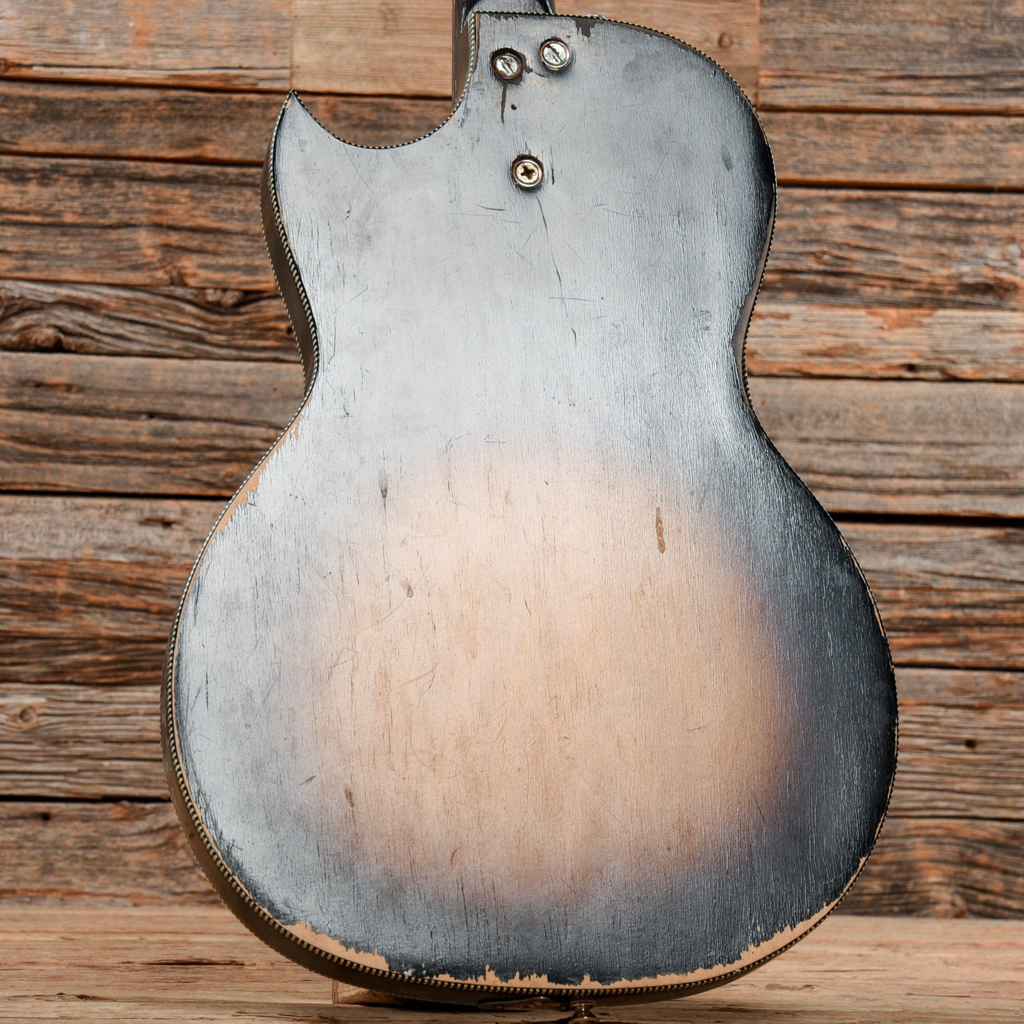 Kay Hollowbody Bass Sunburst 1965 – Chicago Music Exchange