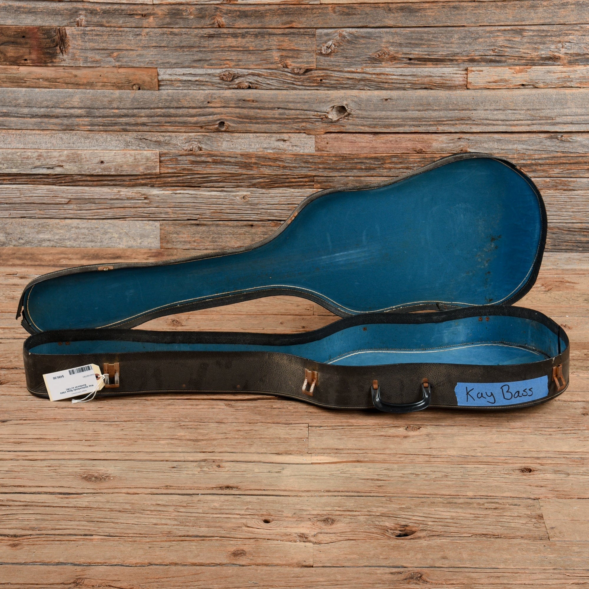 Kay Hollowbody Bass Sunburst 1965 – Chicago Music Exchange