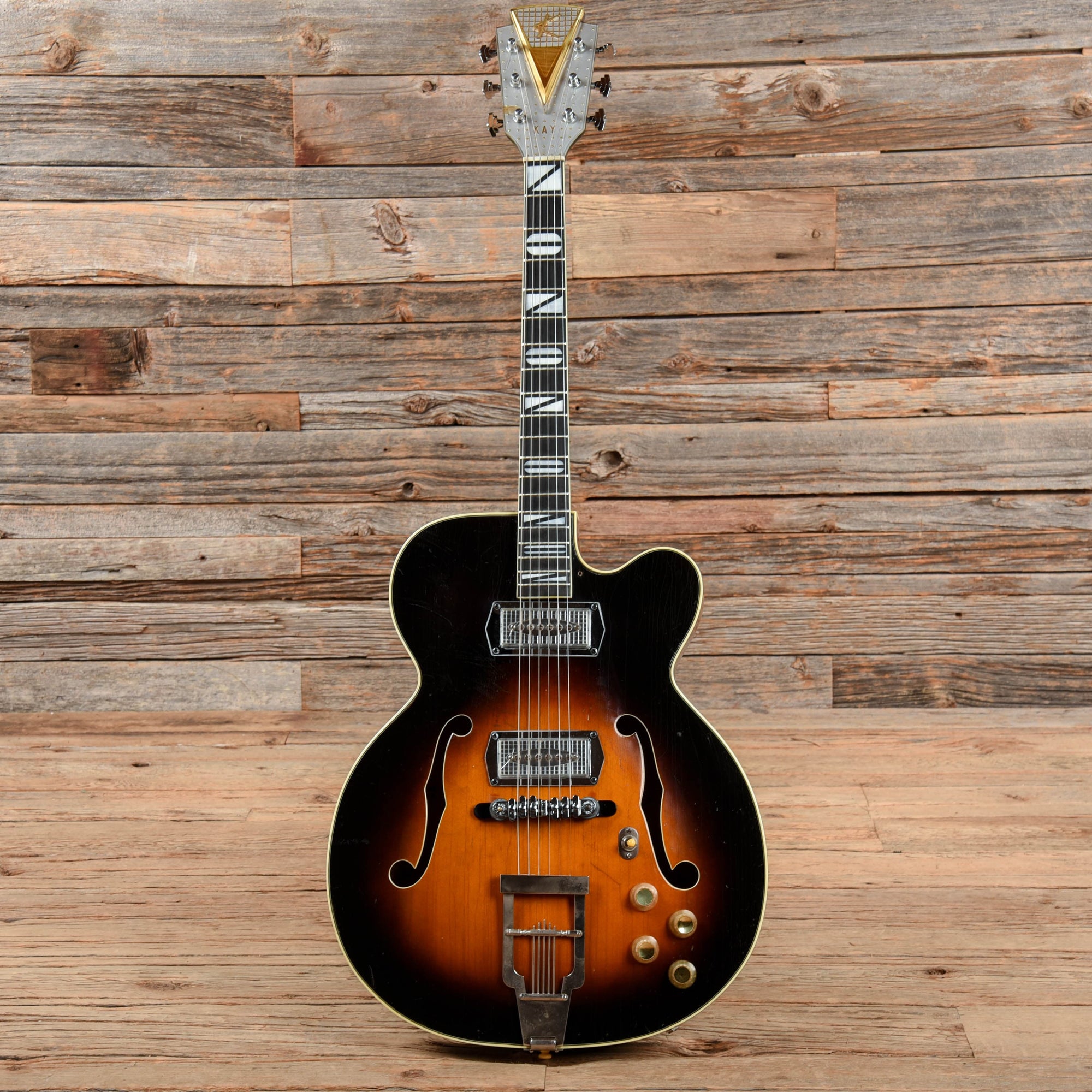 Kay Barney Kessel Jazz Special Sunburst 1950s – Chicago Music Exchange