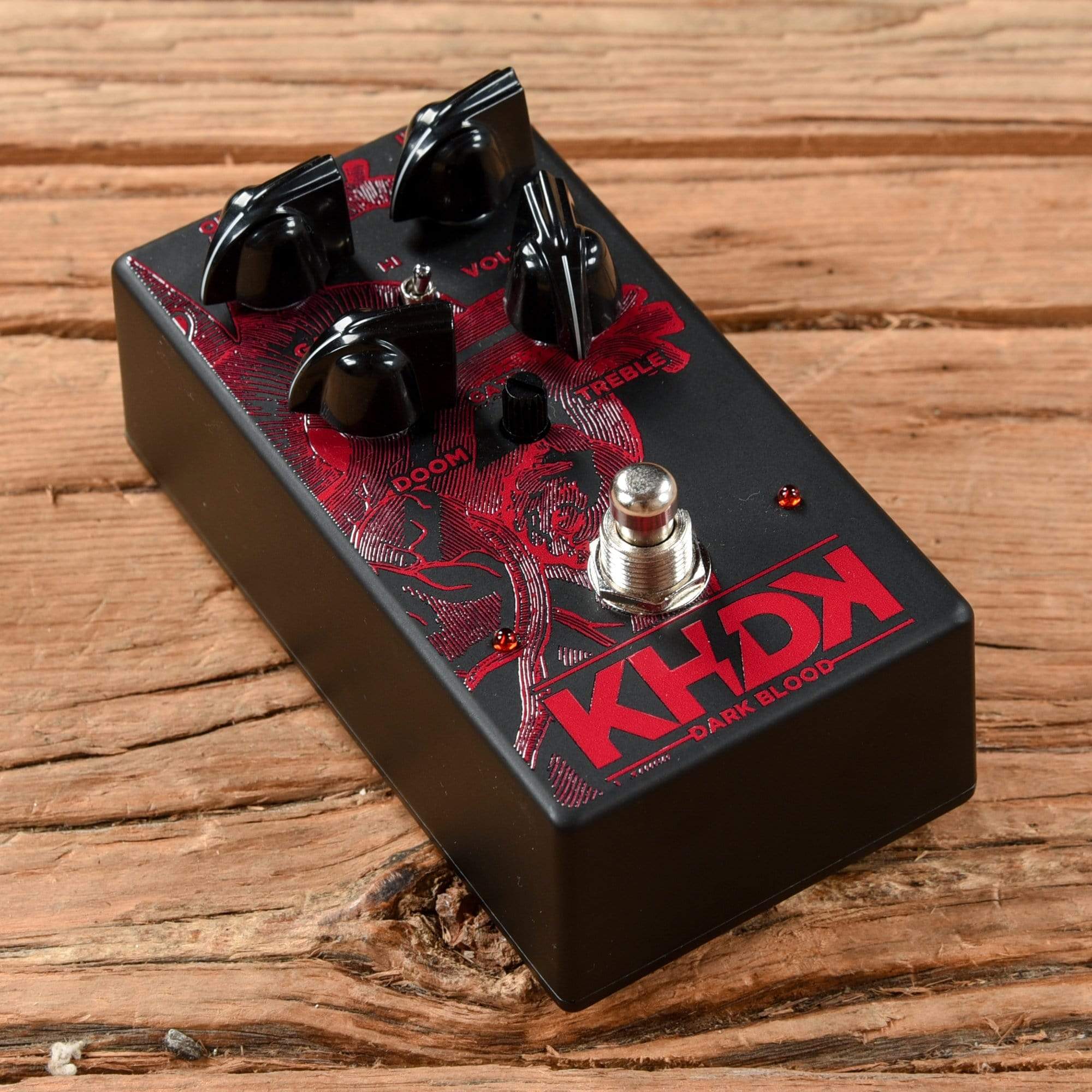 KDHK Electronics Dark Blood Kirk Hammett Signature Distortion Pedal ...