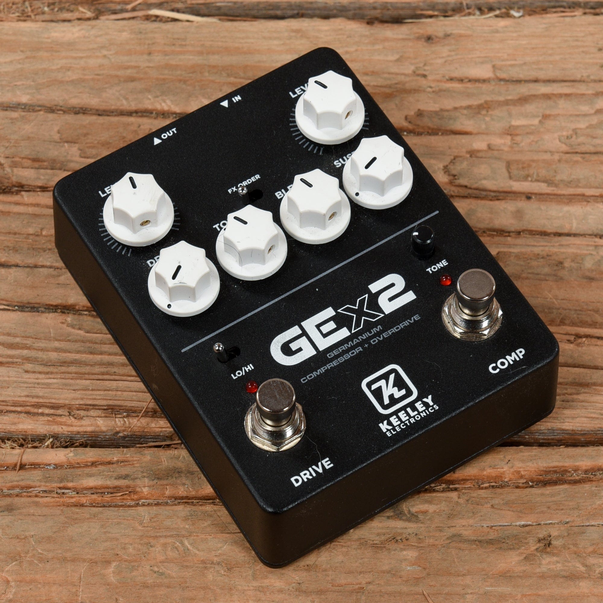 Keeley GEx2 Germanium Compressor / Overdrive – Chicago Music Exchange