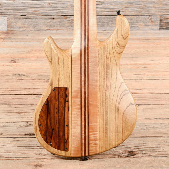 Ken Lawrence Exotic 5-String Fretless Bass Natural – Chicago Music Exchange