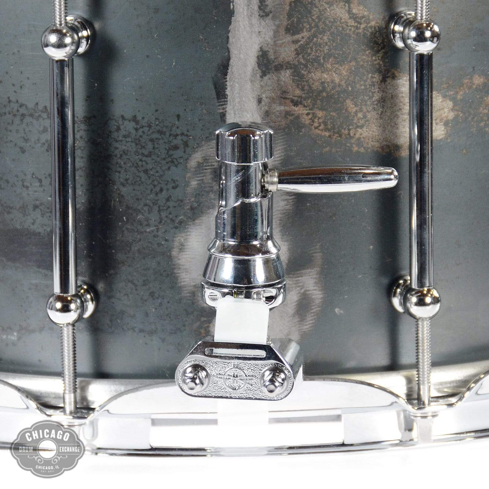Keplinger 7x14 Custom Black Iron Snare Drum – Chicago Music Exchange