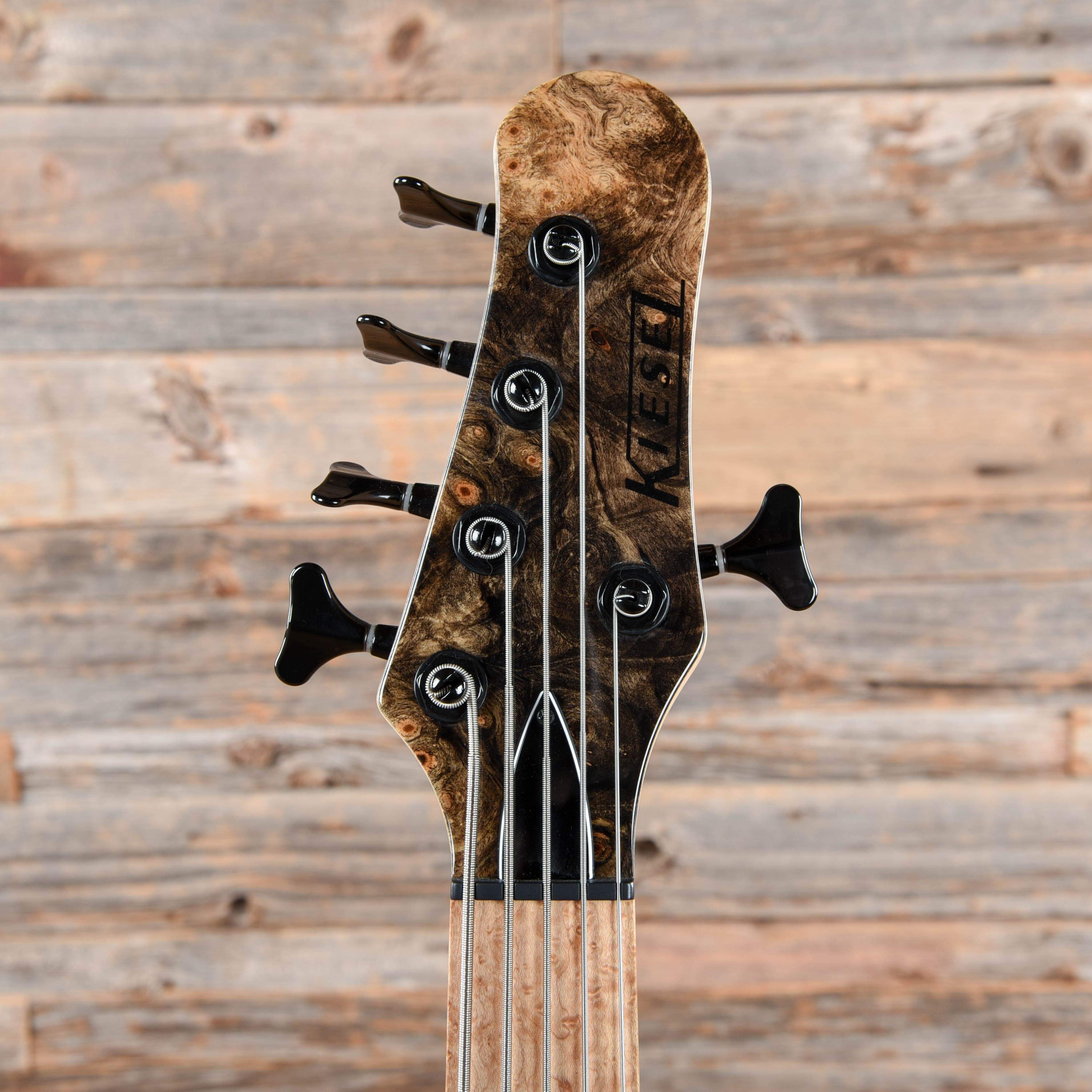 Kiesel JB5 Buckeye Burl – Chicago Music Exchange