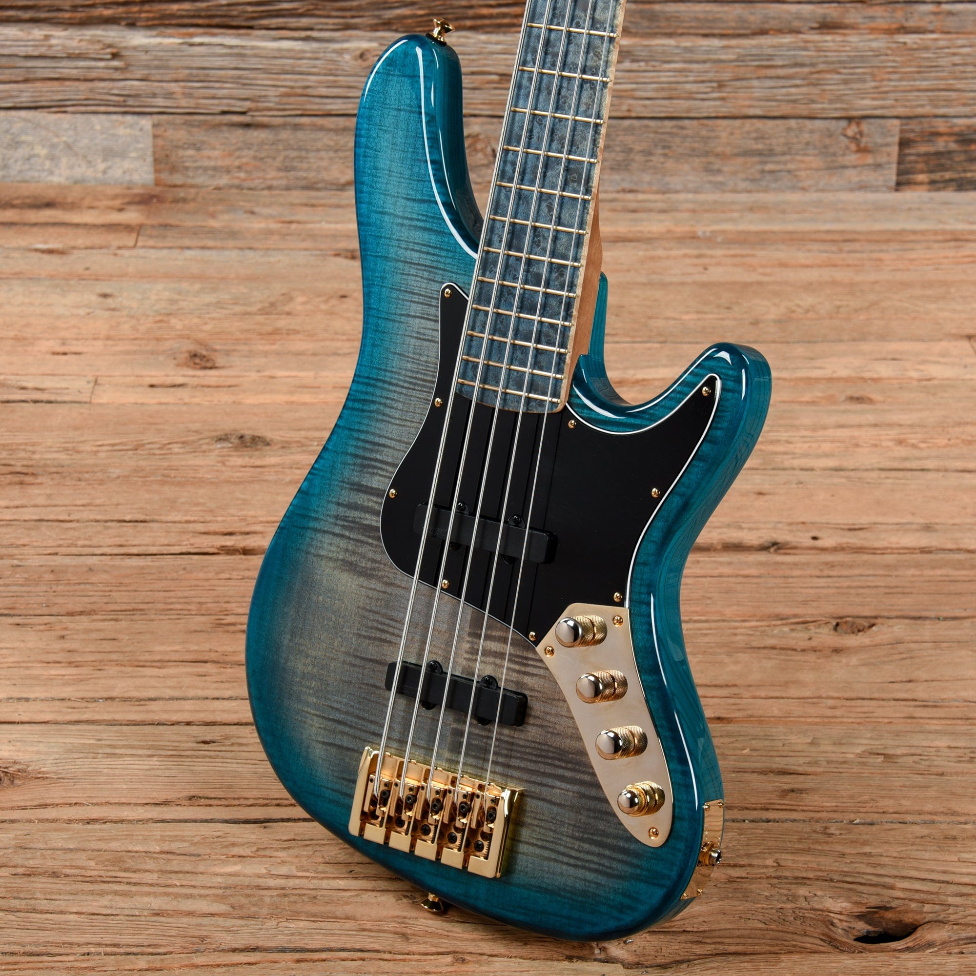 Kiesel JB5 Custom Blue Aqua Burst 2020 – Chicago Music Exchange