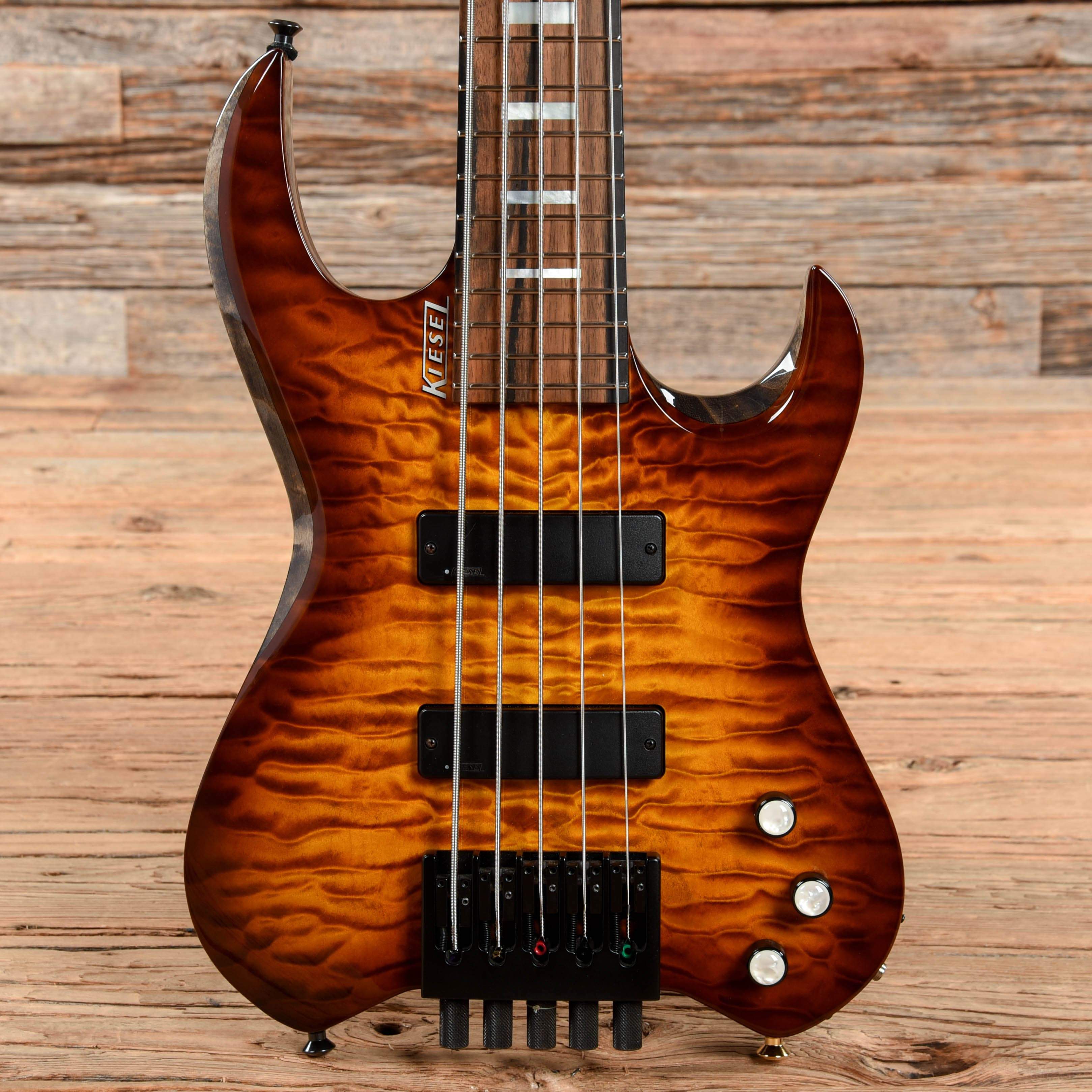 Kiesel Vader 5-String Sunburst 2013 – Chicago Music Exchange