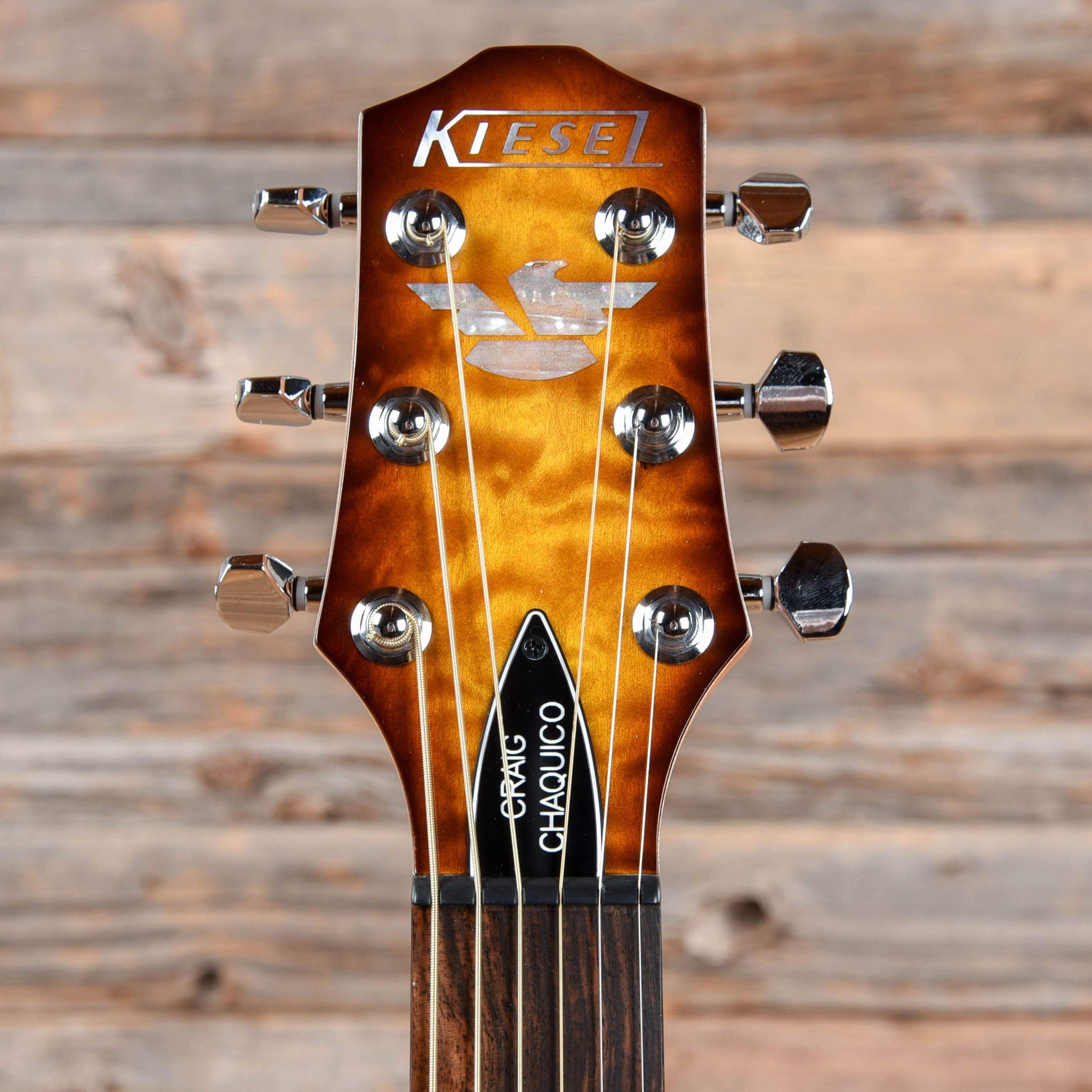 Kiesel CC275 Craig Chaquico Signature Thinline Sunburst – Chicago Music ...