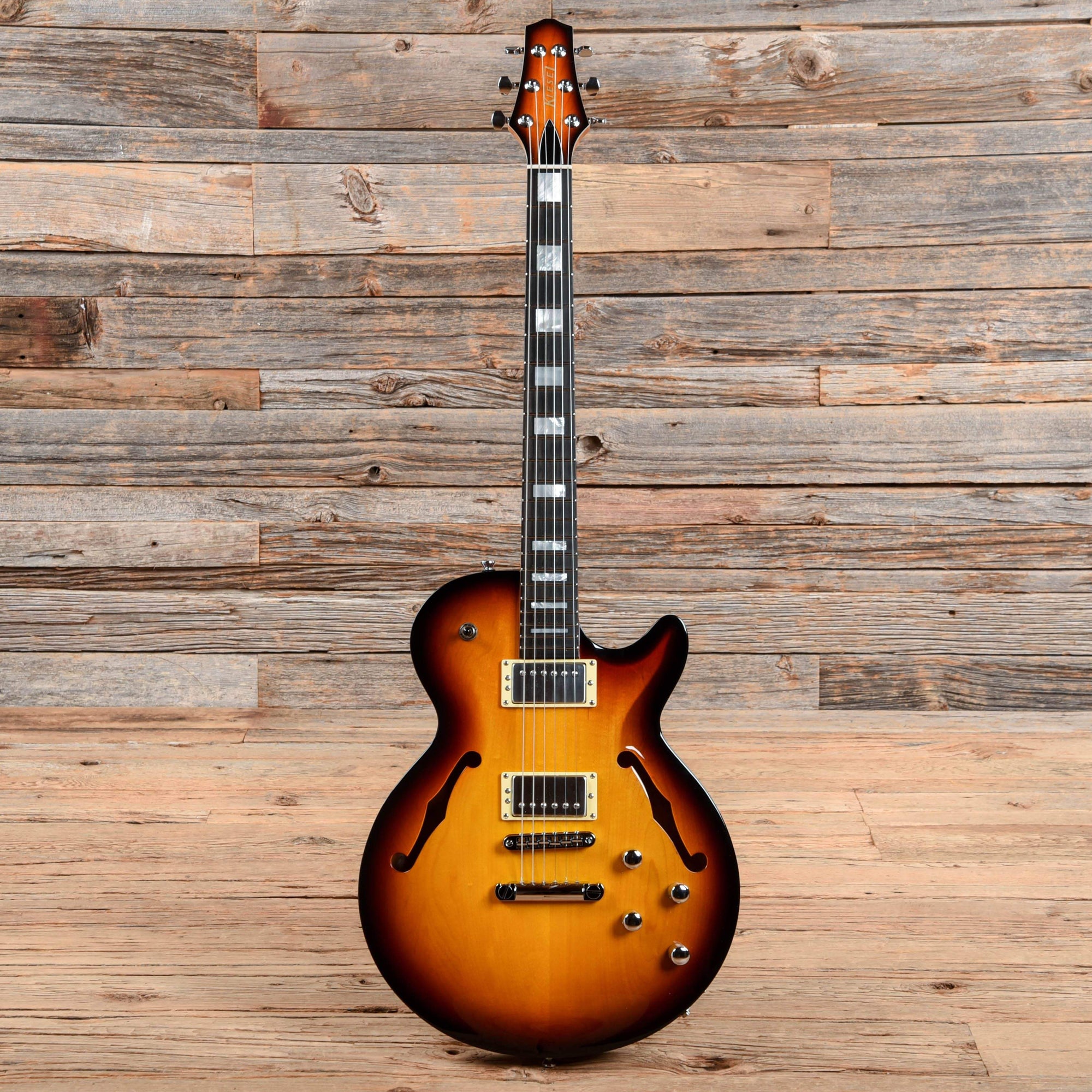 Kiesel SH550 Semi Hollow Carved Top Sunburst – Chicago Music Exchange