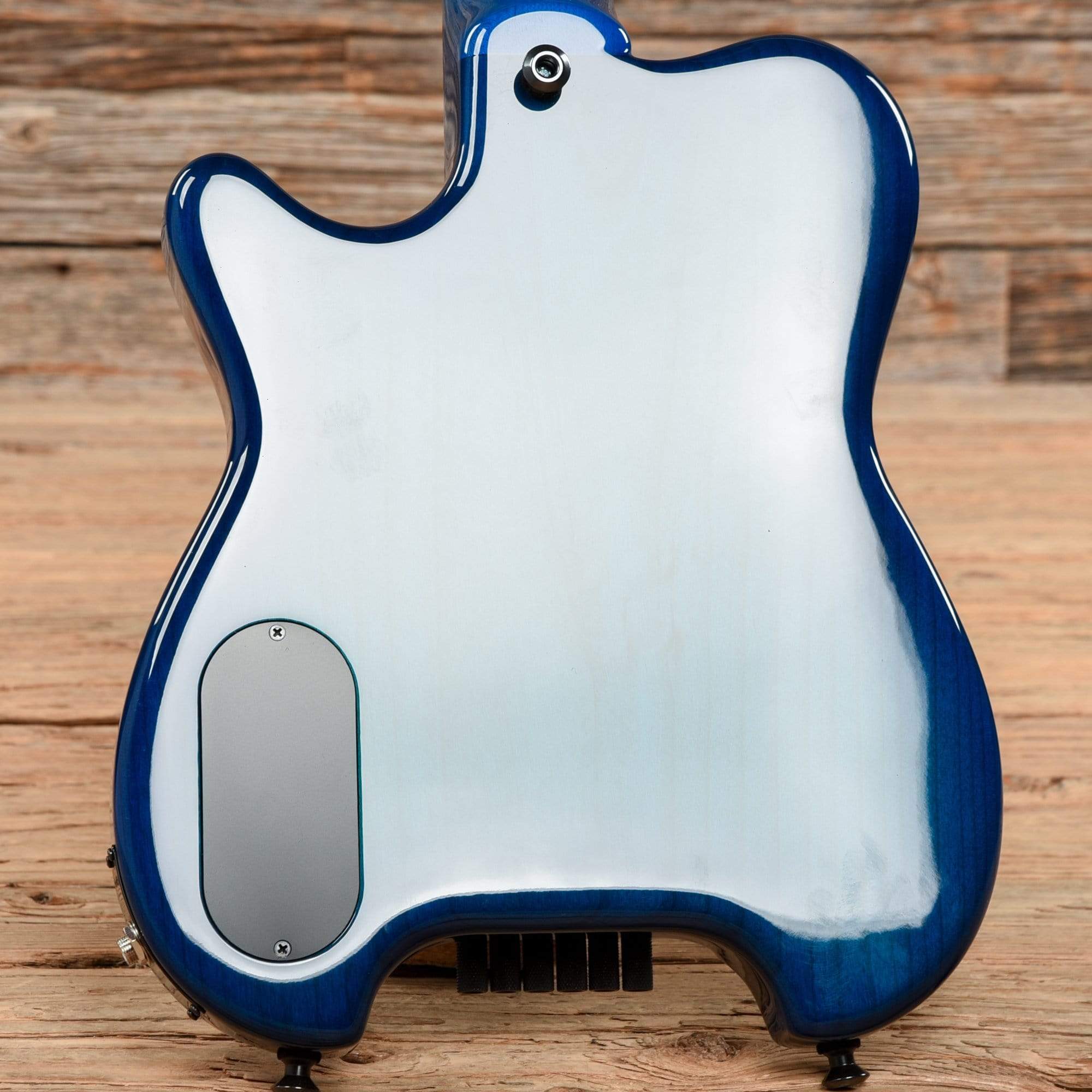Kiesel Alan Holdsworth Headless HH-2 Aqua Burst Flame Maple – Chicago ...