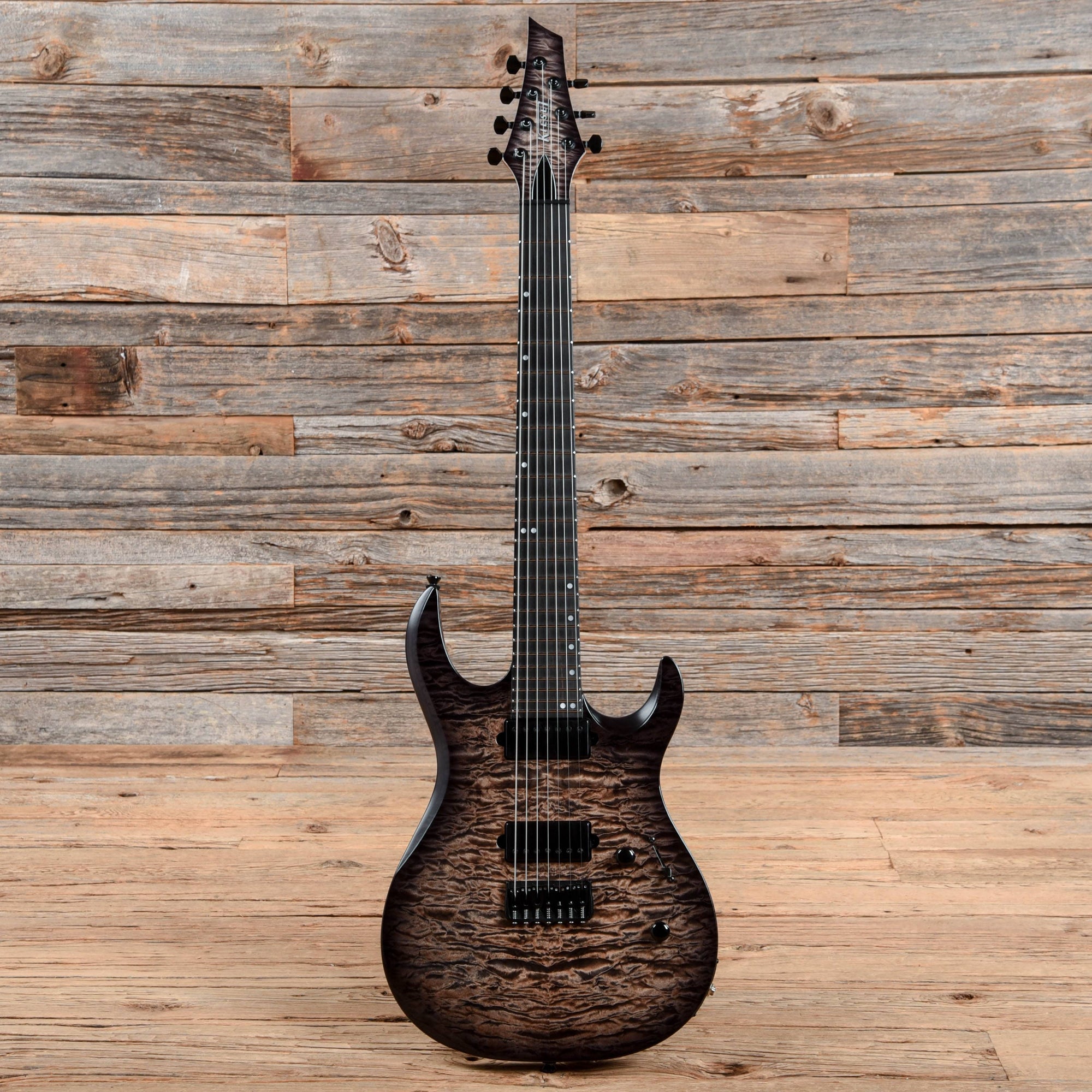 Kiesel DC700H Deep Black Quilted Maple – Chicago Music Exchange