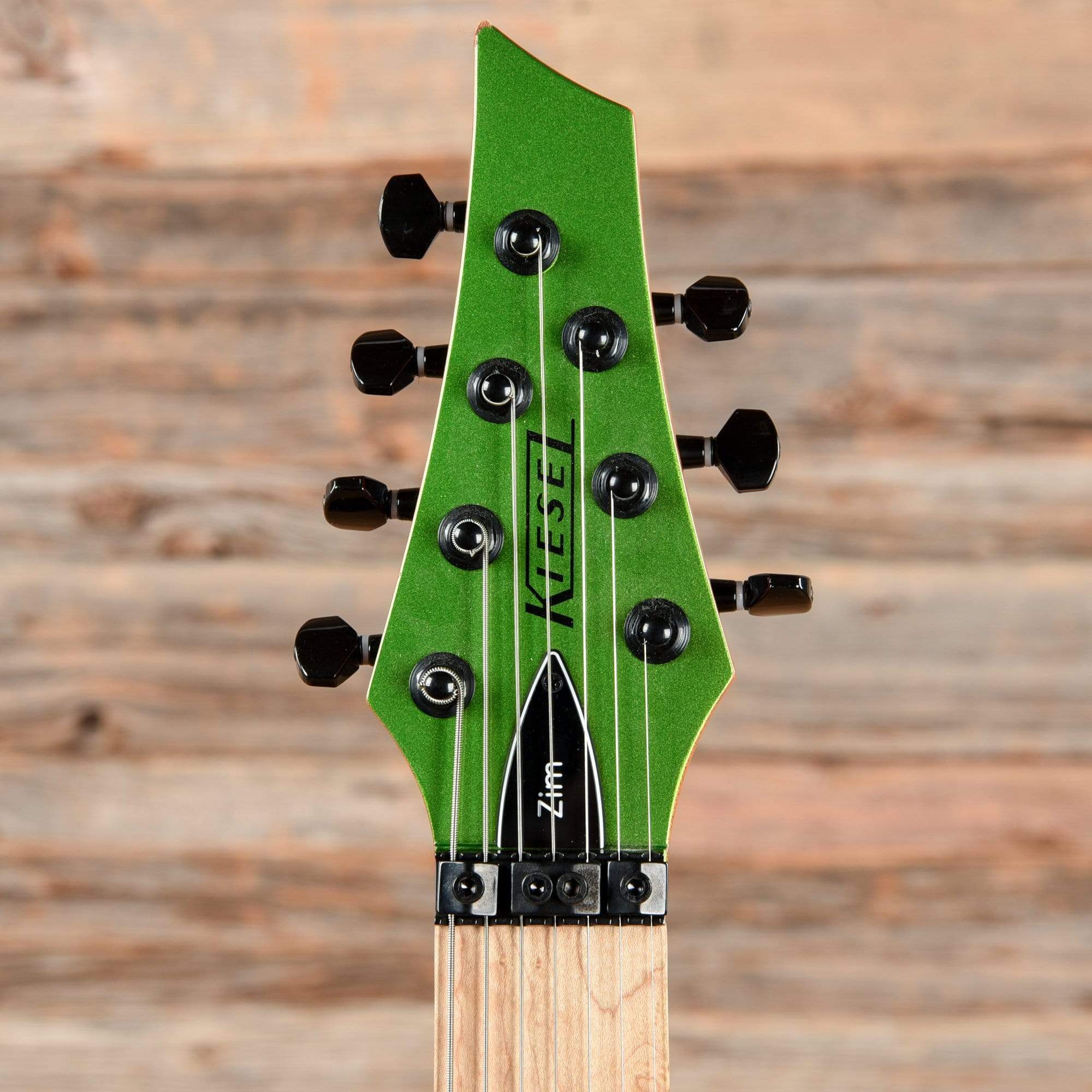 Kiesel DC7X Mahogany w/Maple Top Radiation Green Metallic 2013 ...