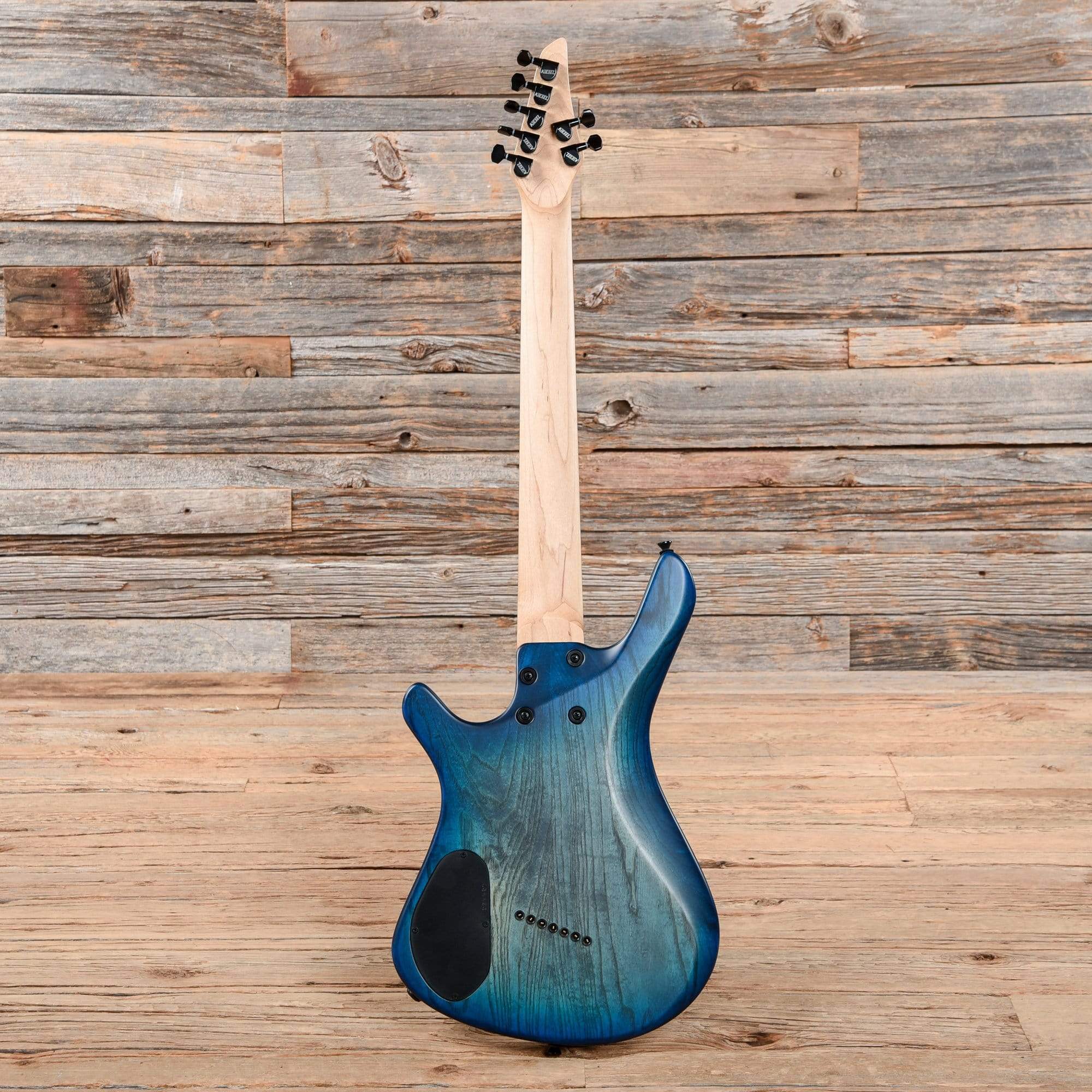 Kiesel KVM7 Vanquish Trans Aqua Burst 2017 – Chicago Music Exchange