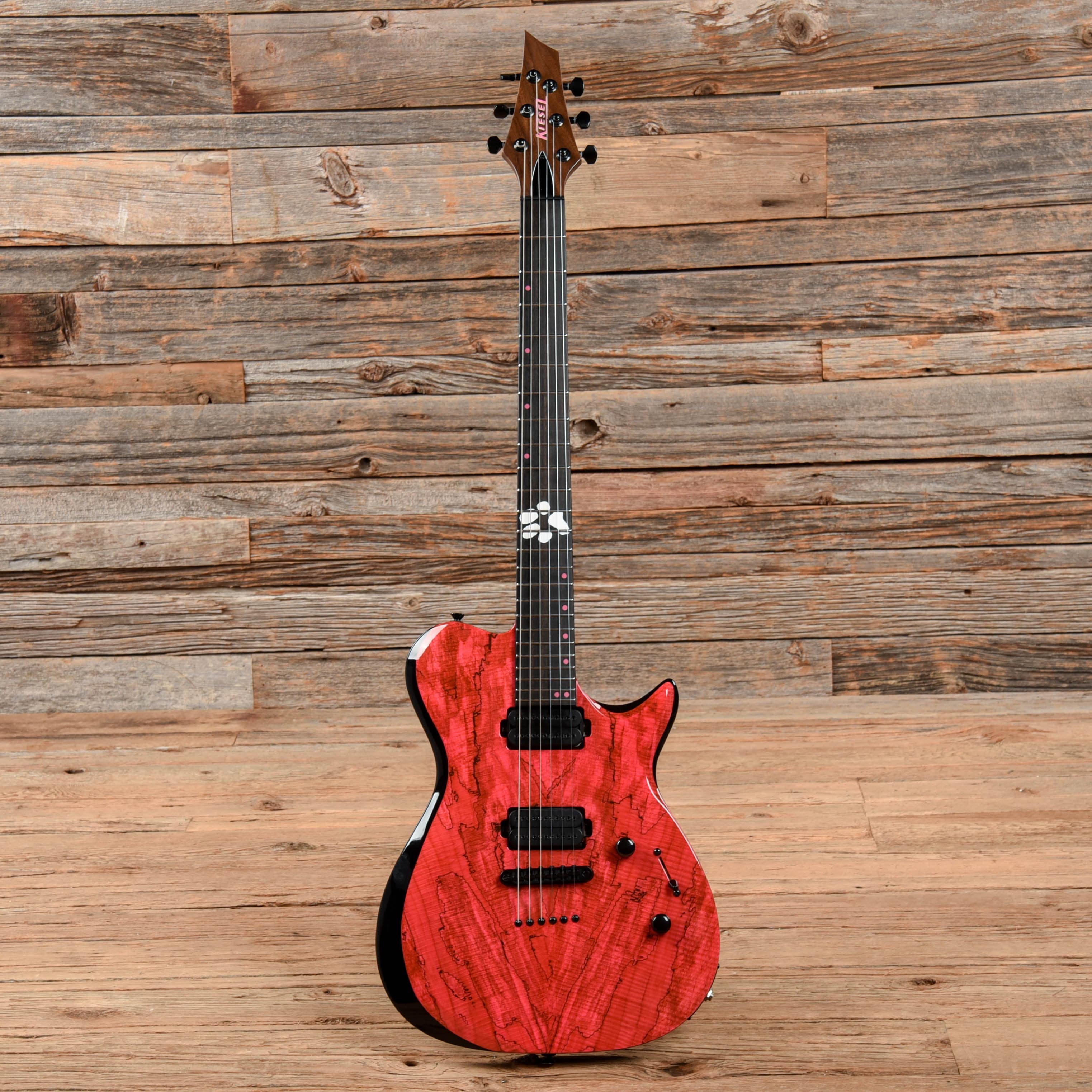 Kiesel SCB6 Transparent Pink 2021 – Chicago Music Exchange
