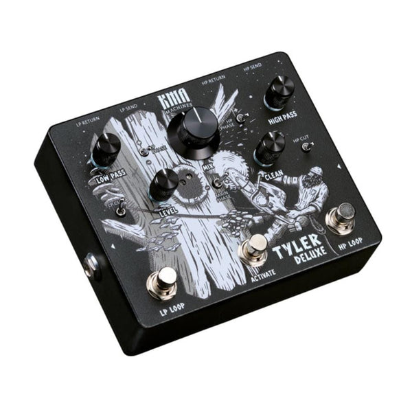 KMA Tyler Deluxe Two Channel Signal Splitter Pedal w/Clean Blend and P ...